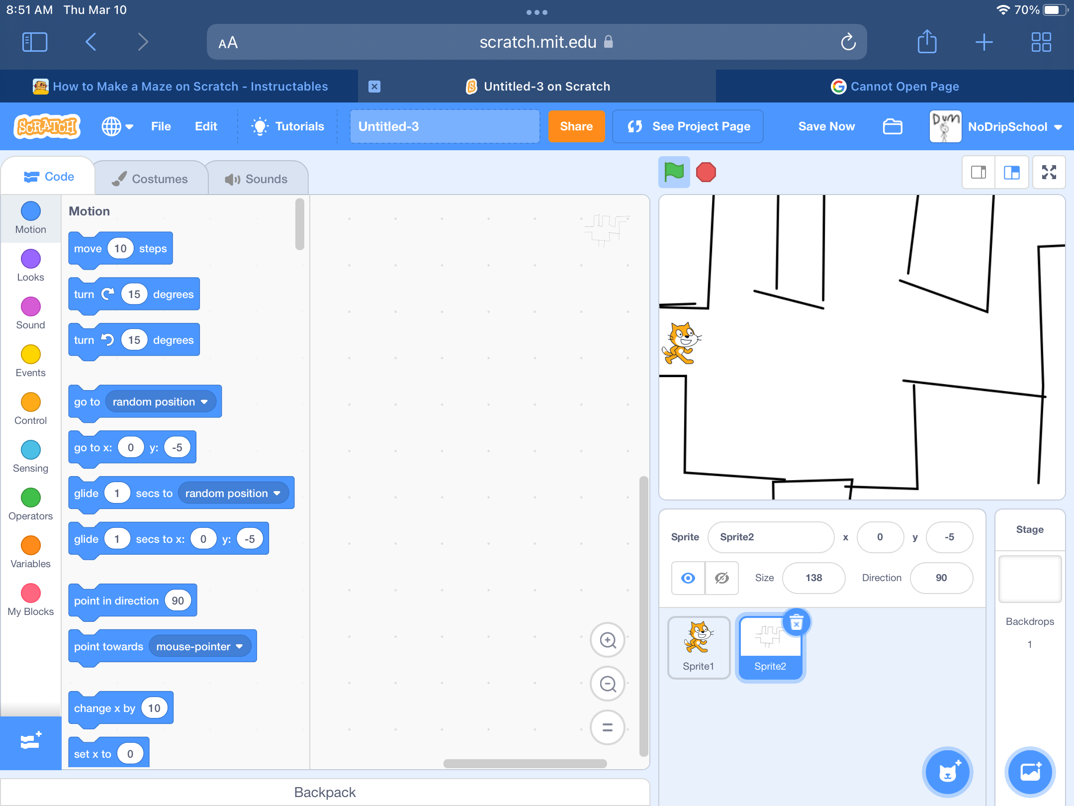 How to Make a Maze on Scratch : 7 Steps - Instructables