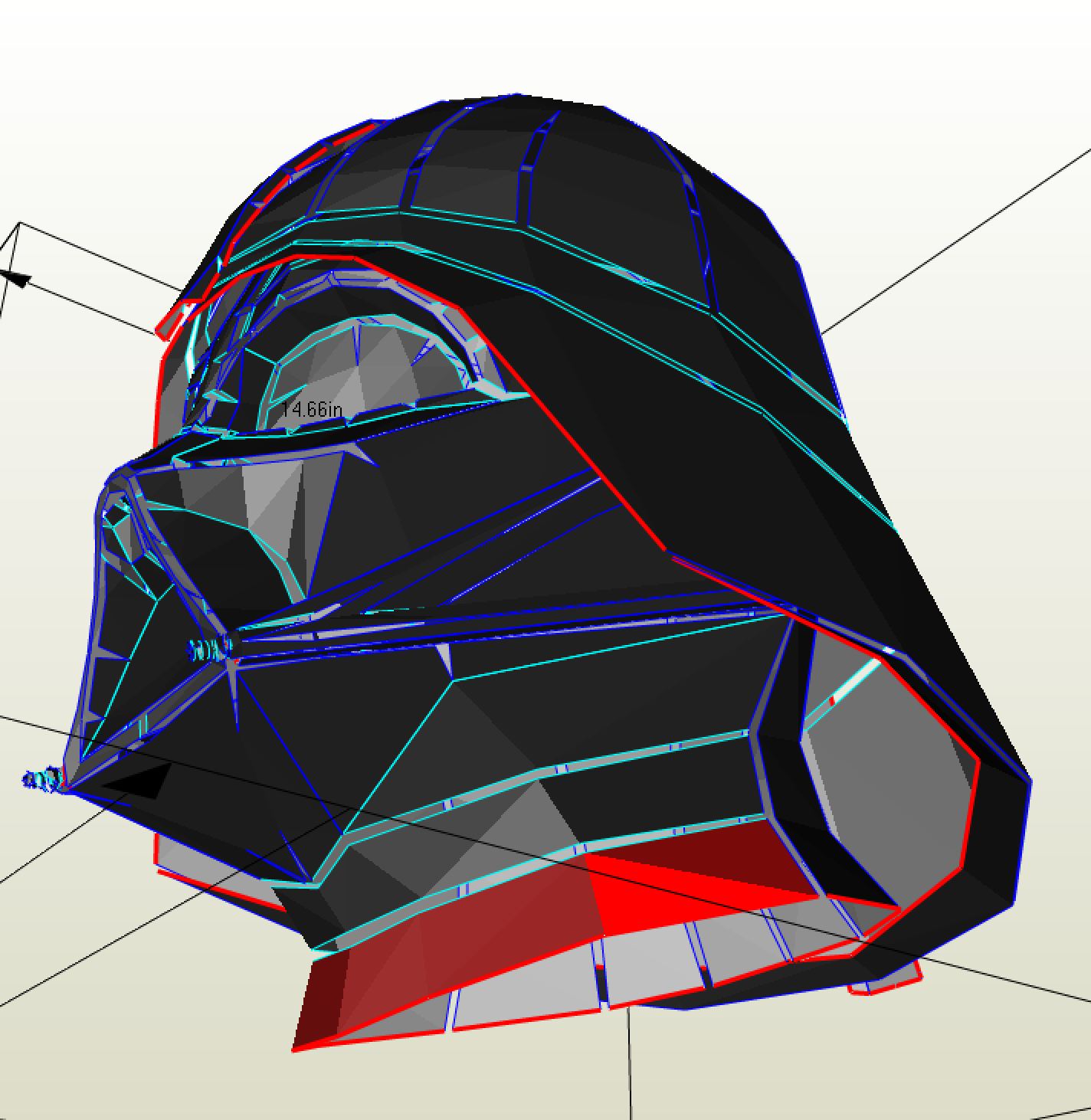 Cardboard Darth Vader Helmet : 6 Steps - Instructables