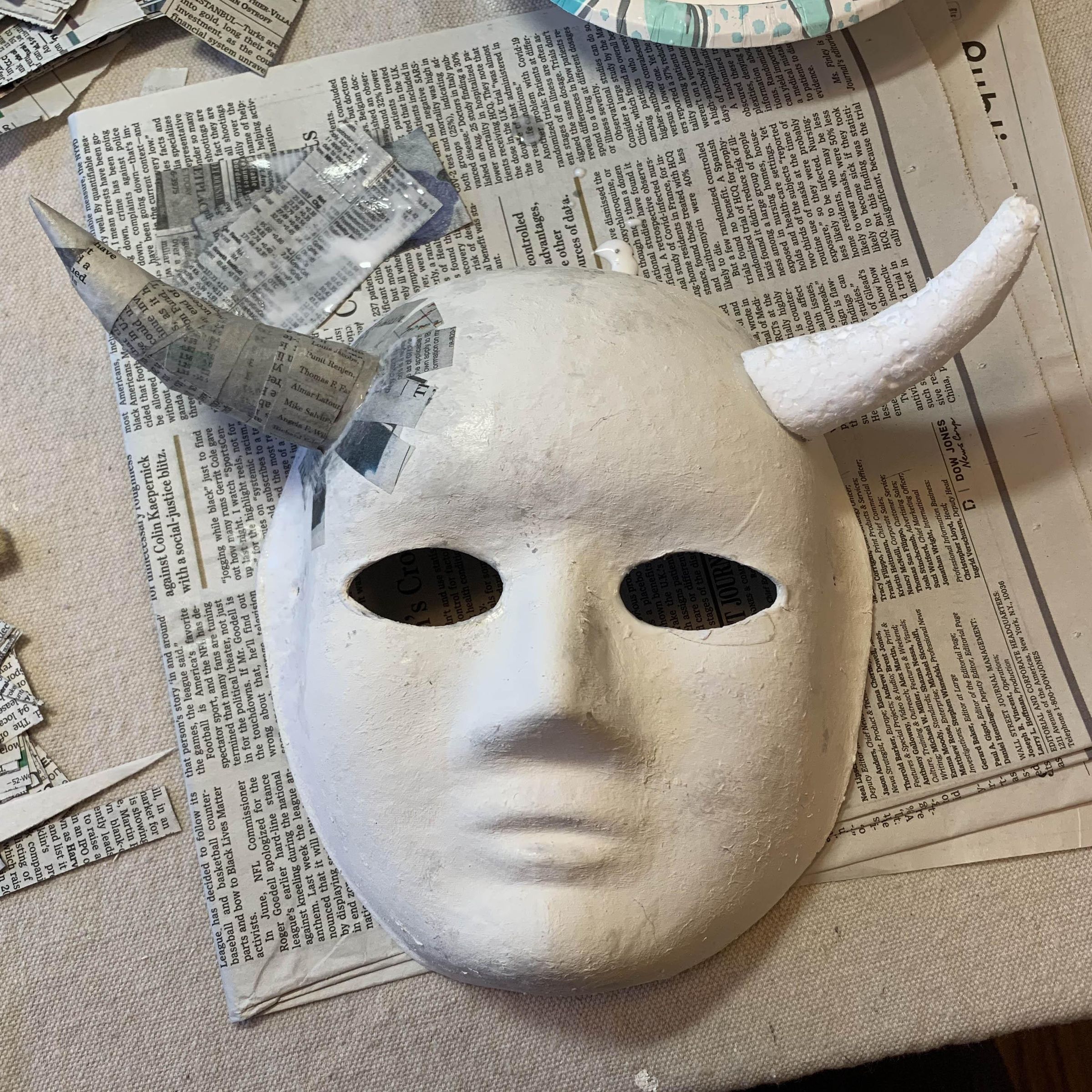 Garden Nymph Halloween Mask : 11 Steps (with Pictures) - Instructables