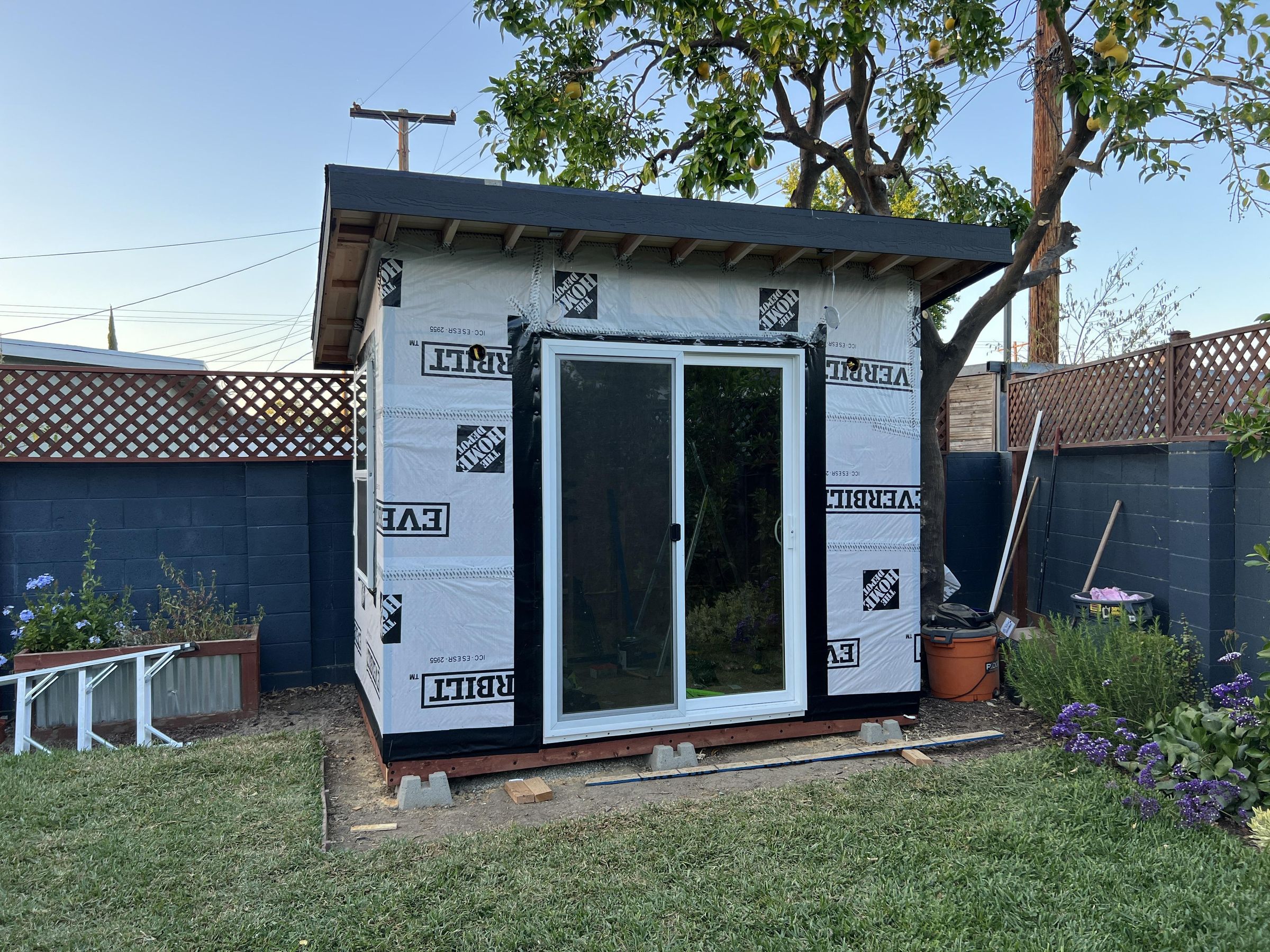 Building a Tiny Backyard Office : 16 Steps (with Pictures) - Instructables