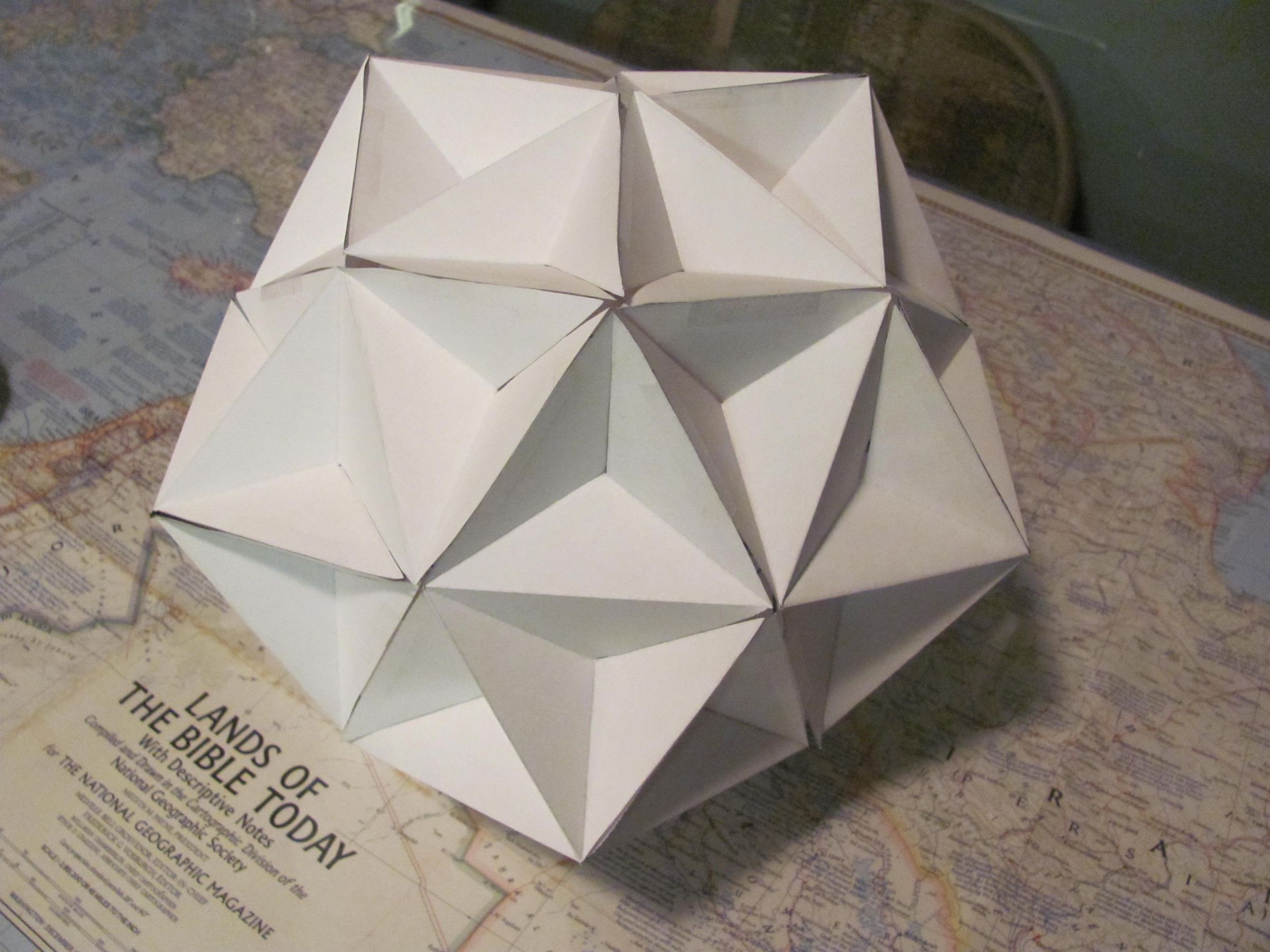 Triangle Based Dodecahedron - Instructables