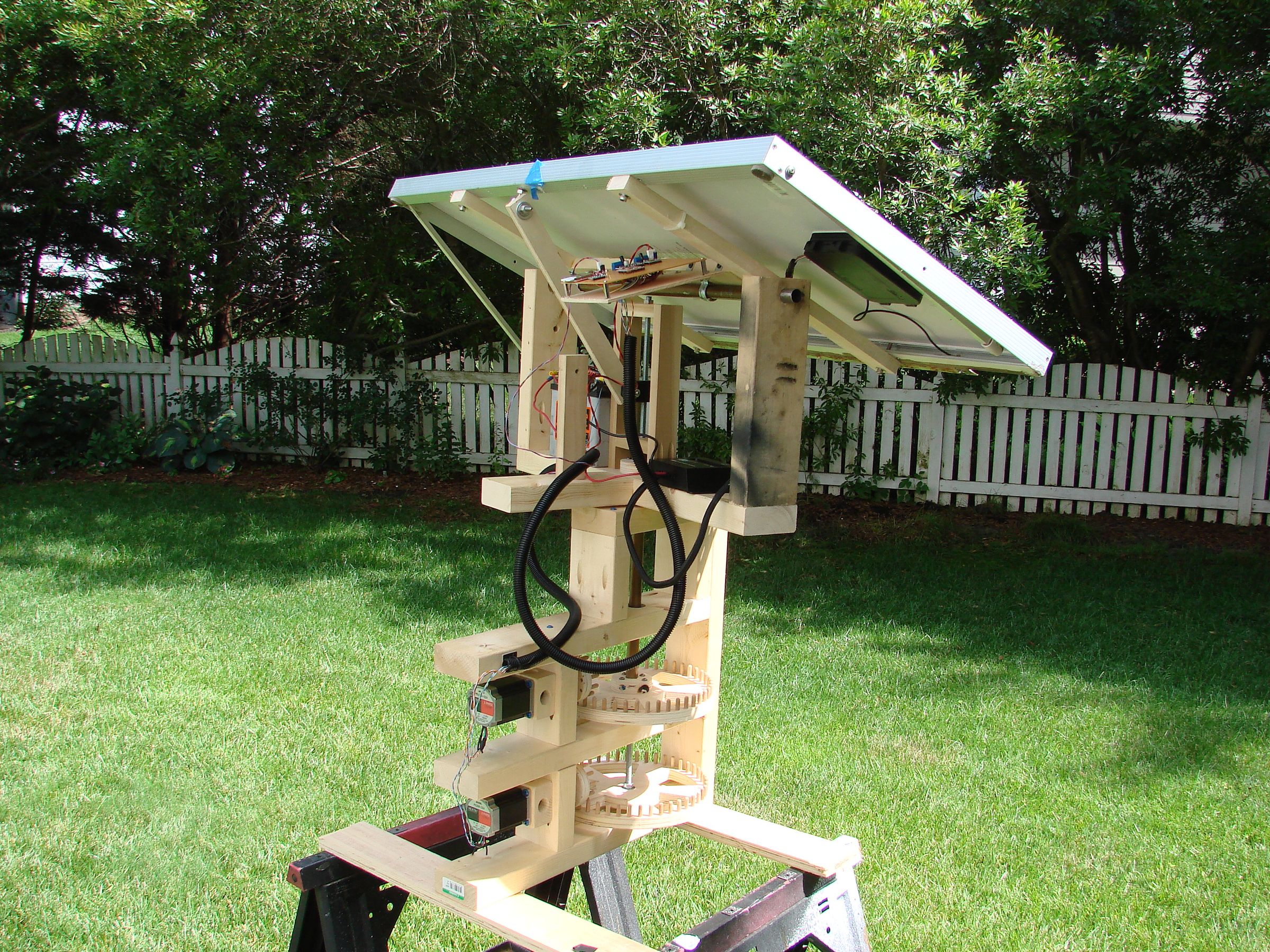 Internet Enabled Solar Tracker : 15 Steps (with Pictures) - Instructables