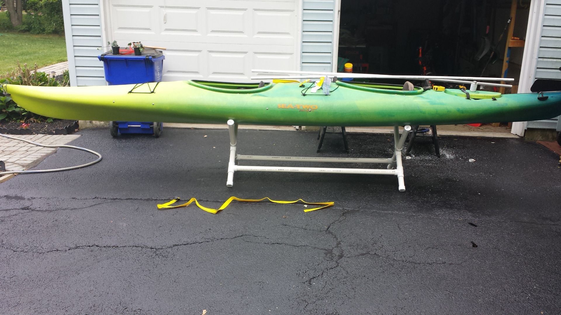 Make a Simple, Inexpensive Kayak Stand in Under 15 Minutes : 6 Steps ...