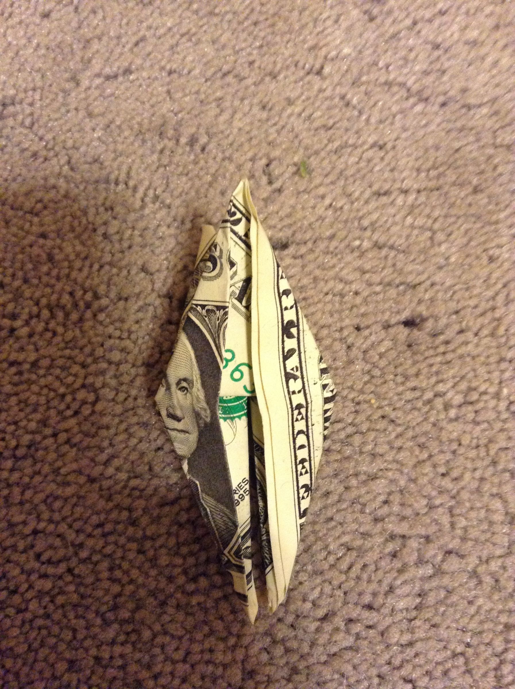 Origami Using Money : 14 Steps - Instructables