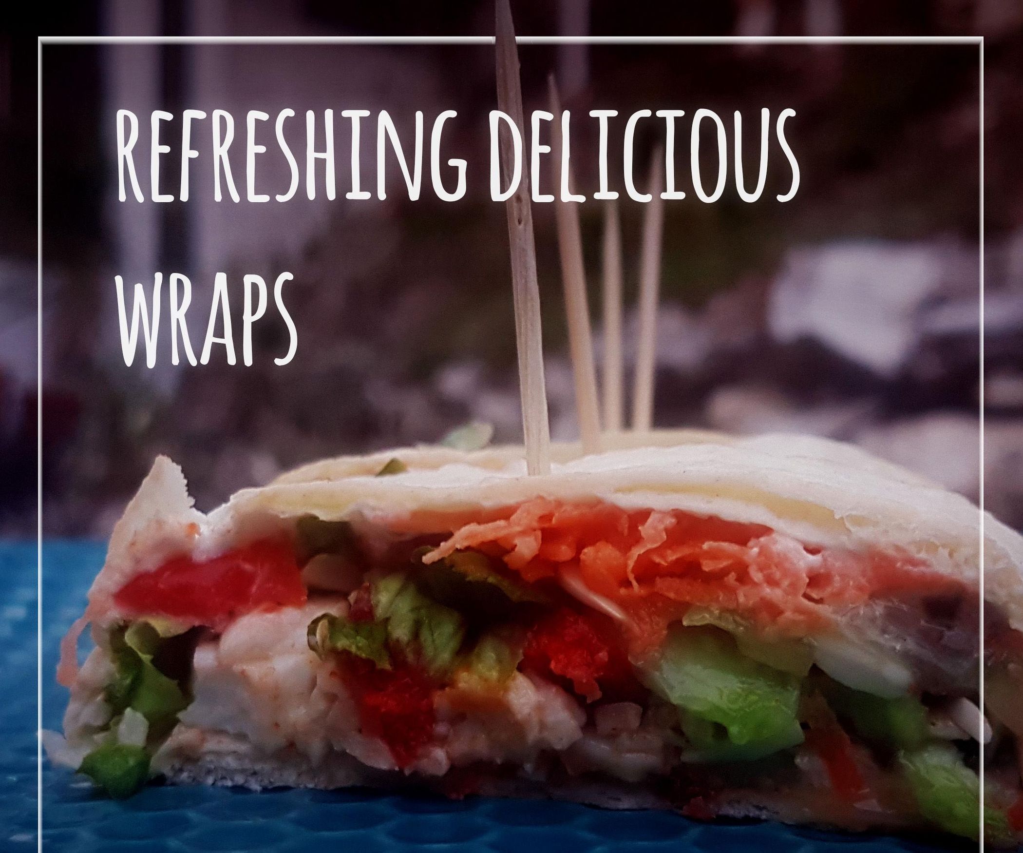 Refreshing Delicious Wraps : 4 Steps (with Pictures) - Instructables
