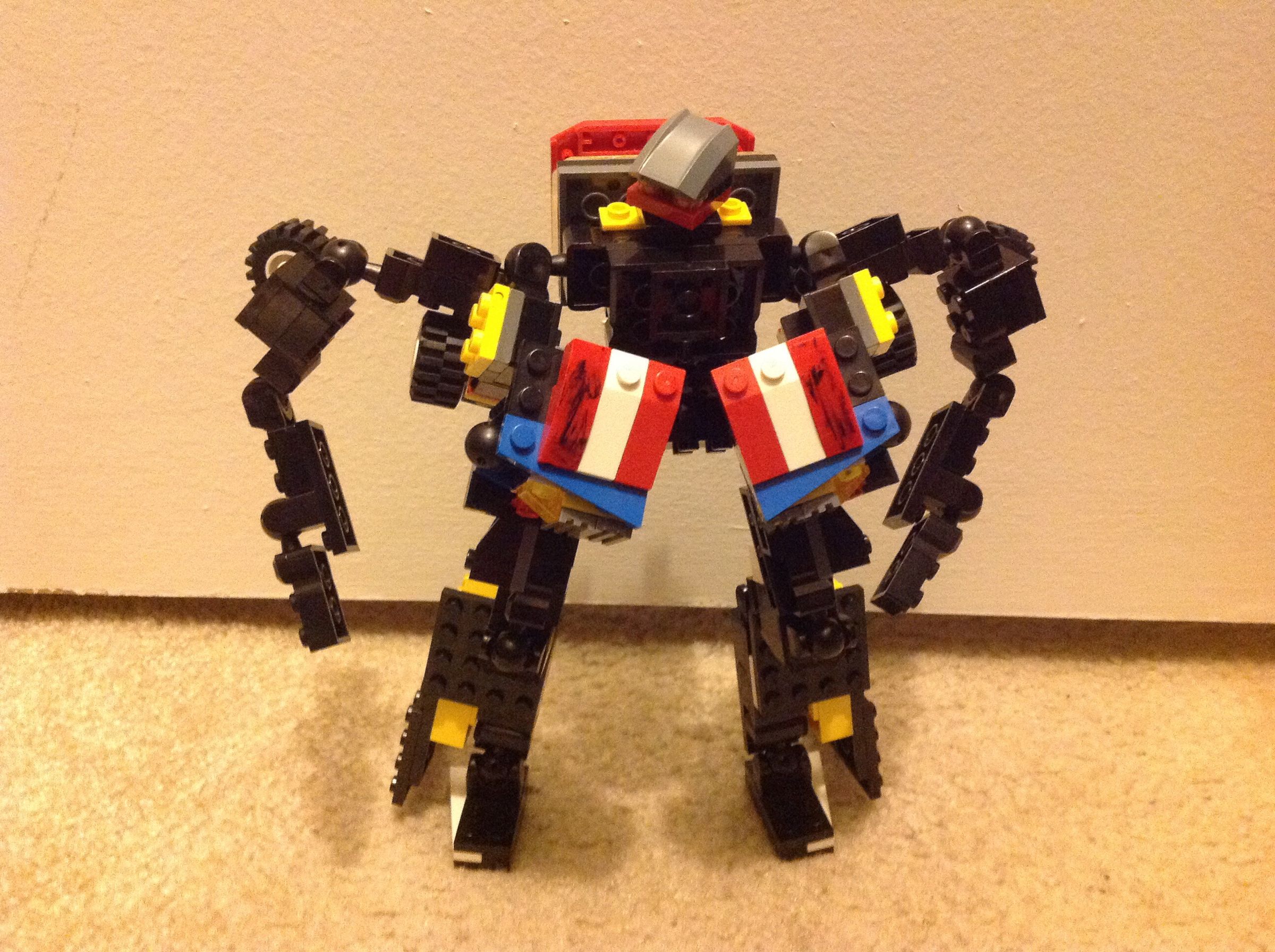 Lego Transformer. Autobot? Decepticon? Movie Version of Bulkhead? You ...
