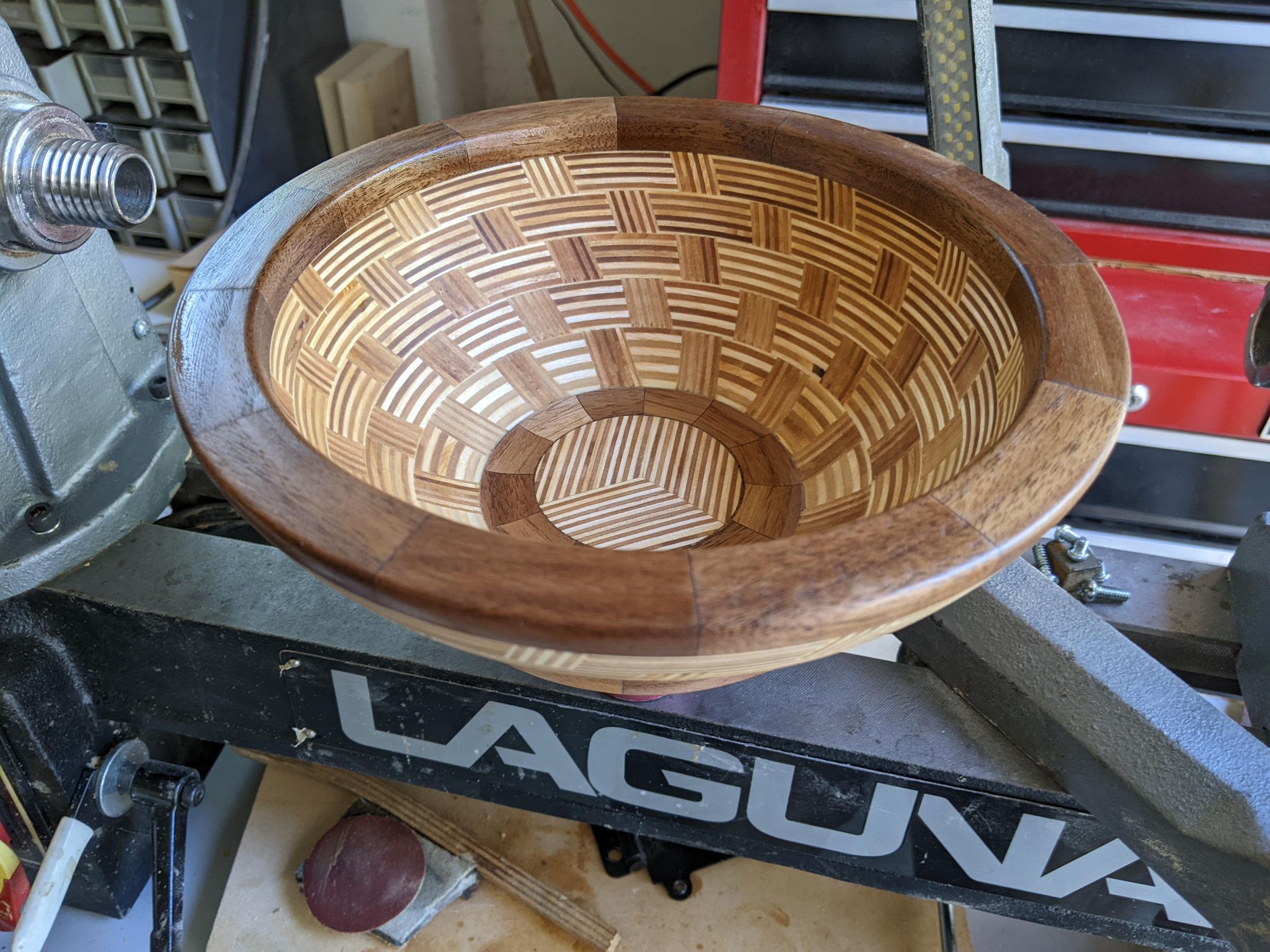 My Popcorn Segmented Weave Bowl : 11 Steps (with Pictures) - Instructables