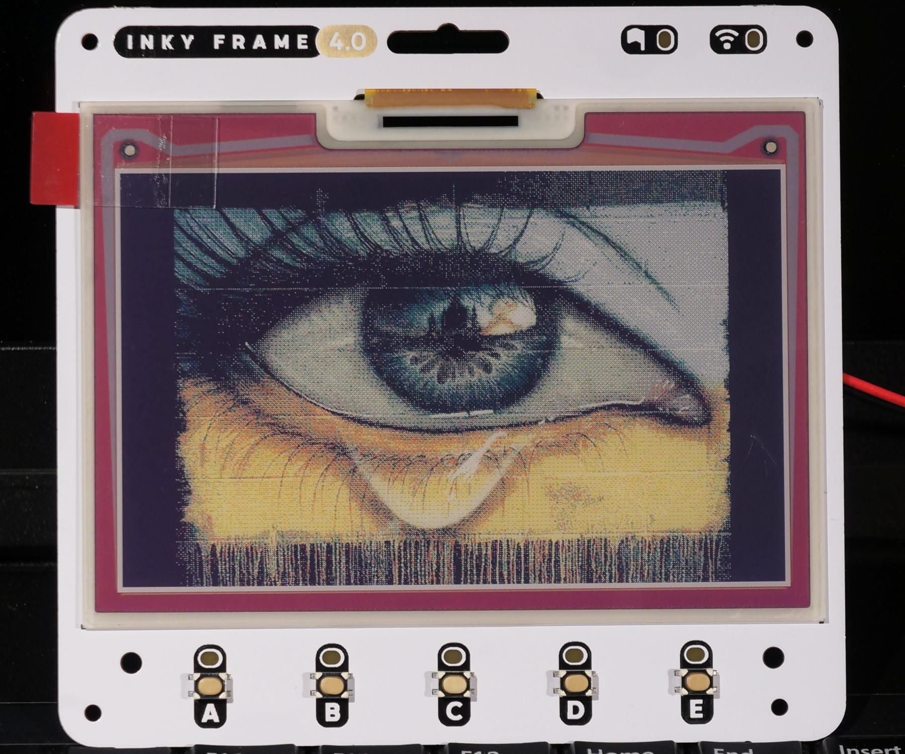 Pimoroni Inky Frame Comparison - 4 Inch Vs 5.7 Inch : 18 Steps (with ...