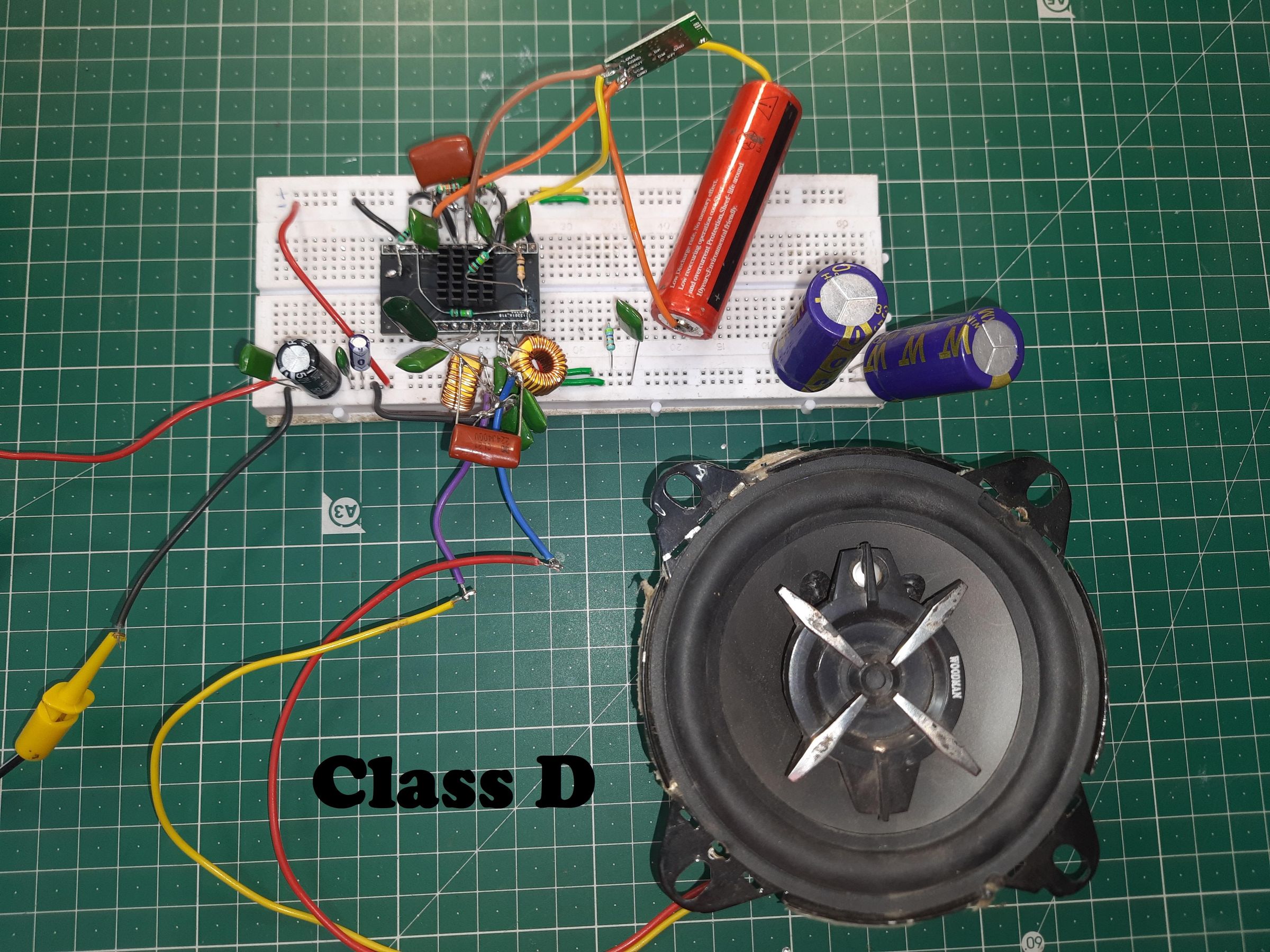 I Made My Own Class D Amplifier : 9 Steps - Instructables