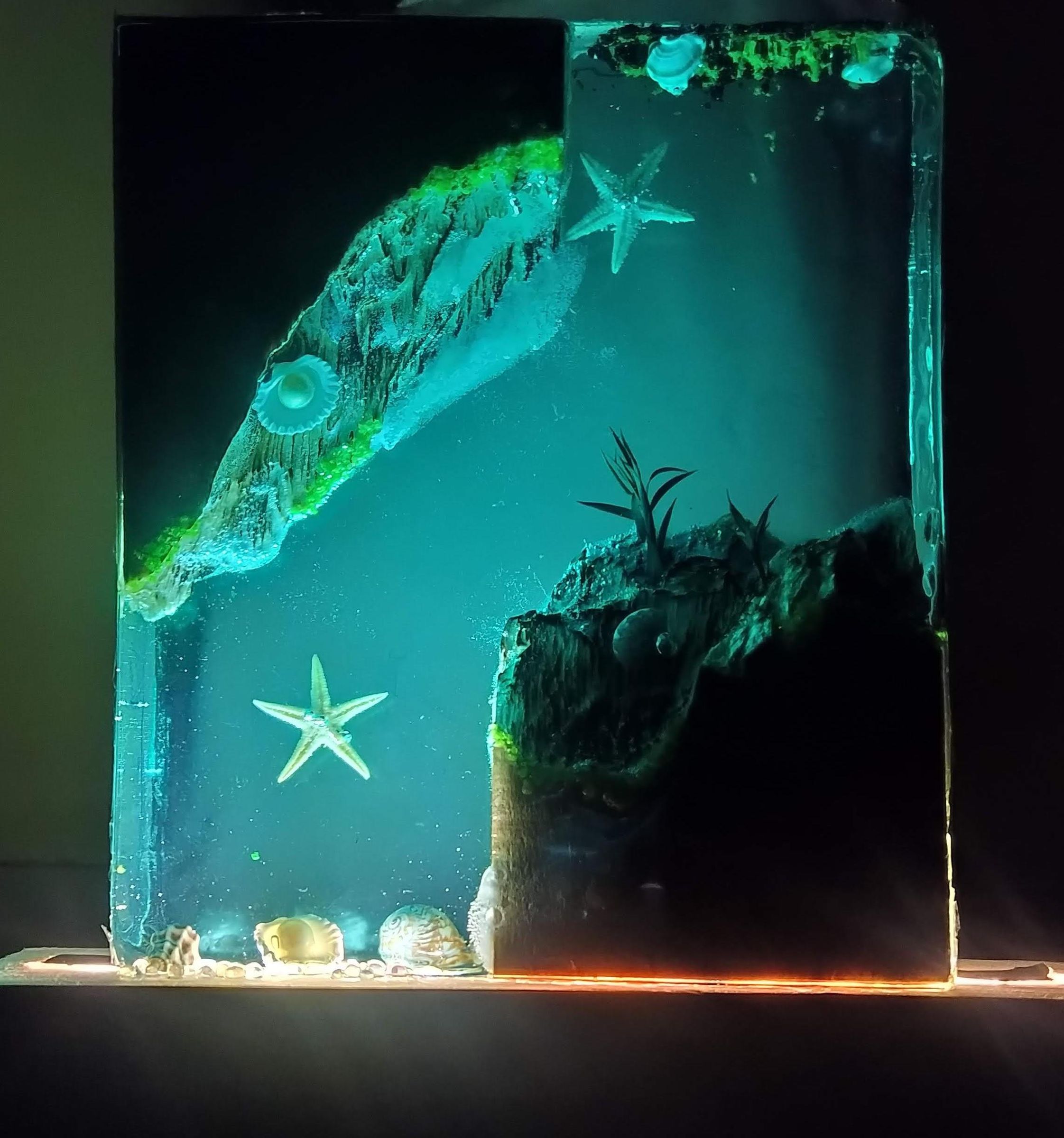 Ocean Blue Night Lamp : 15 Steps (with Pictures) - Instructables