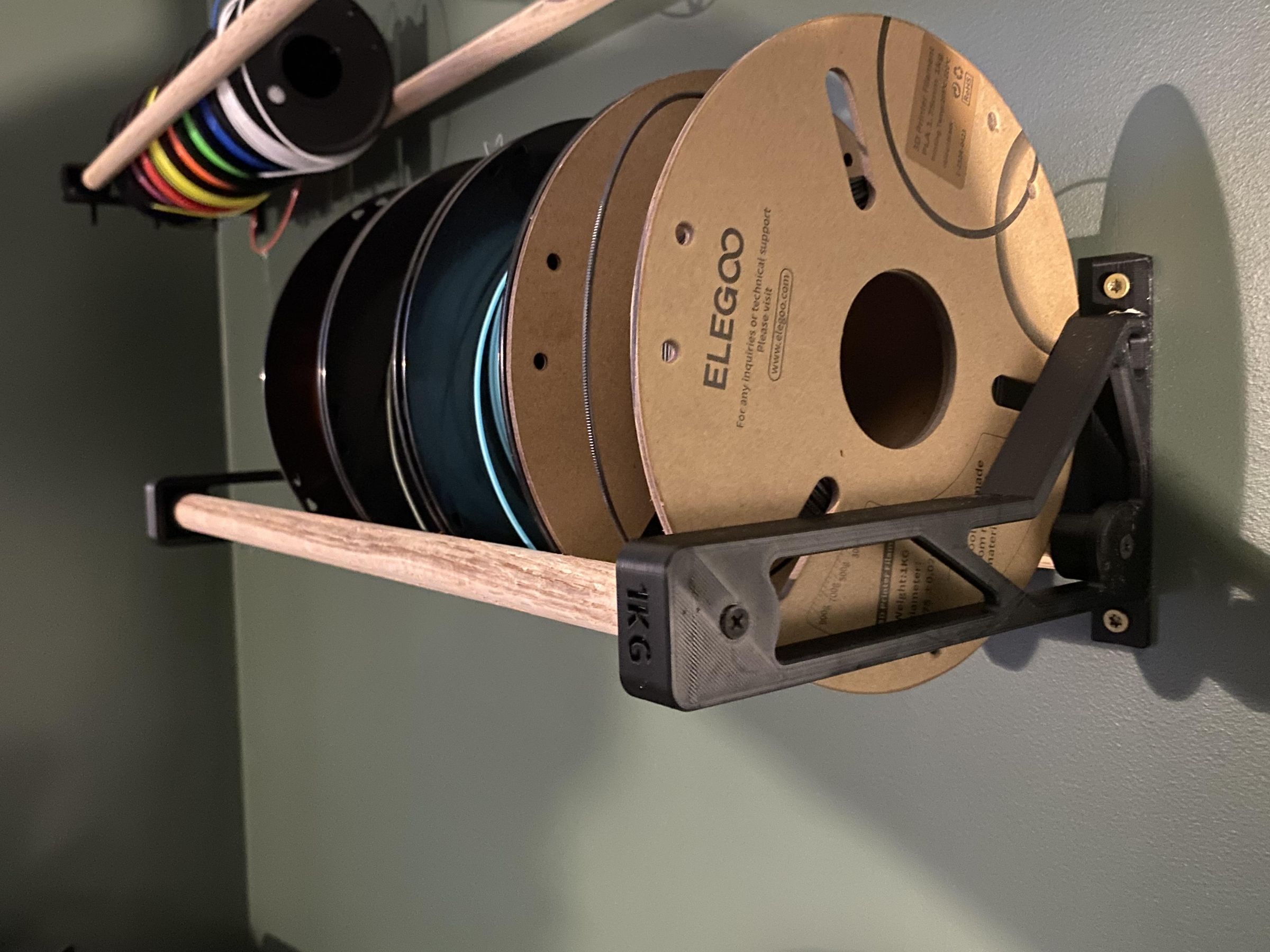 Filament Storage Rack : 3 Steps - Instructables