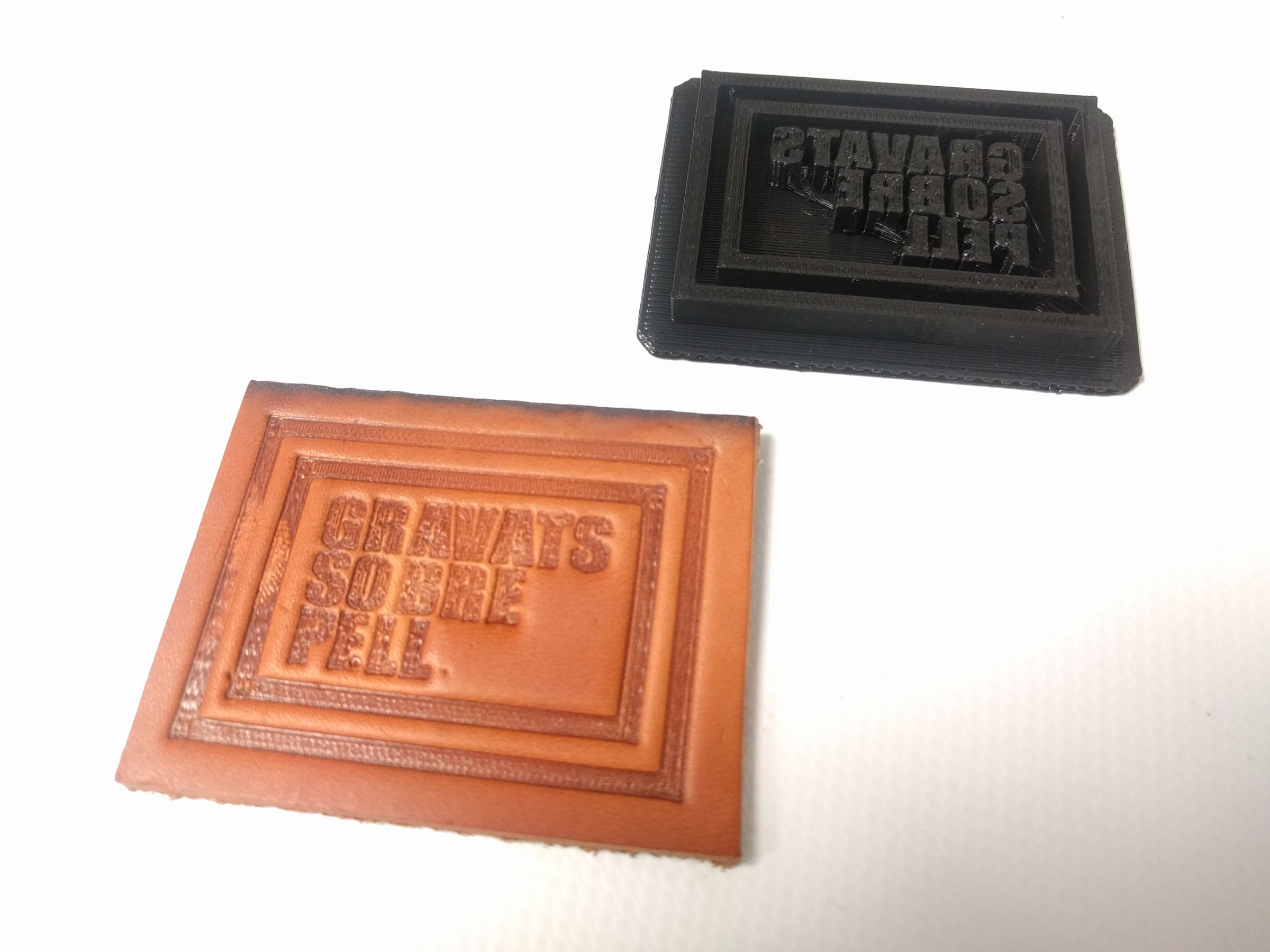 Leather Embossing With a 3D Printer! : 11 Steps (with Pictures ...
