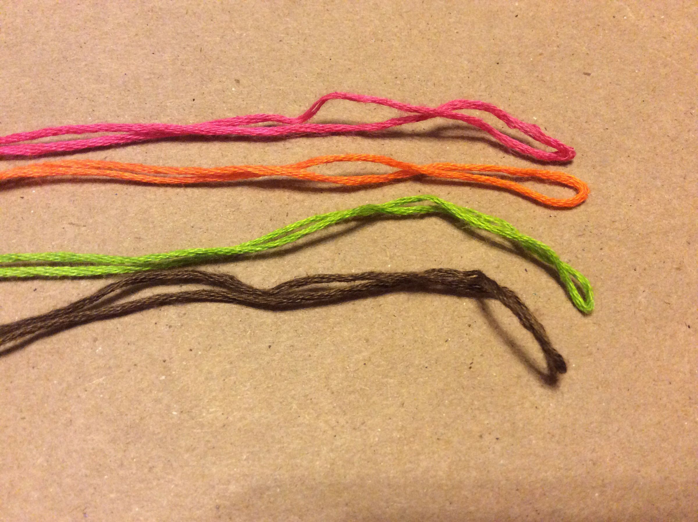 How to Create a Candy Stripe Friendship Bracelet : 8 Steps - Instructables