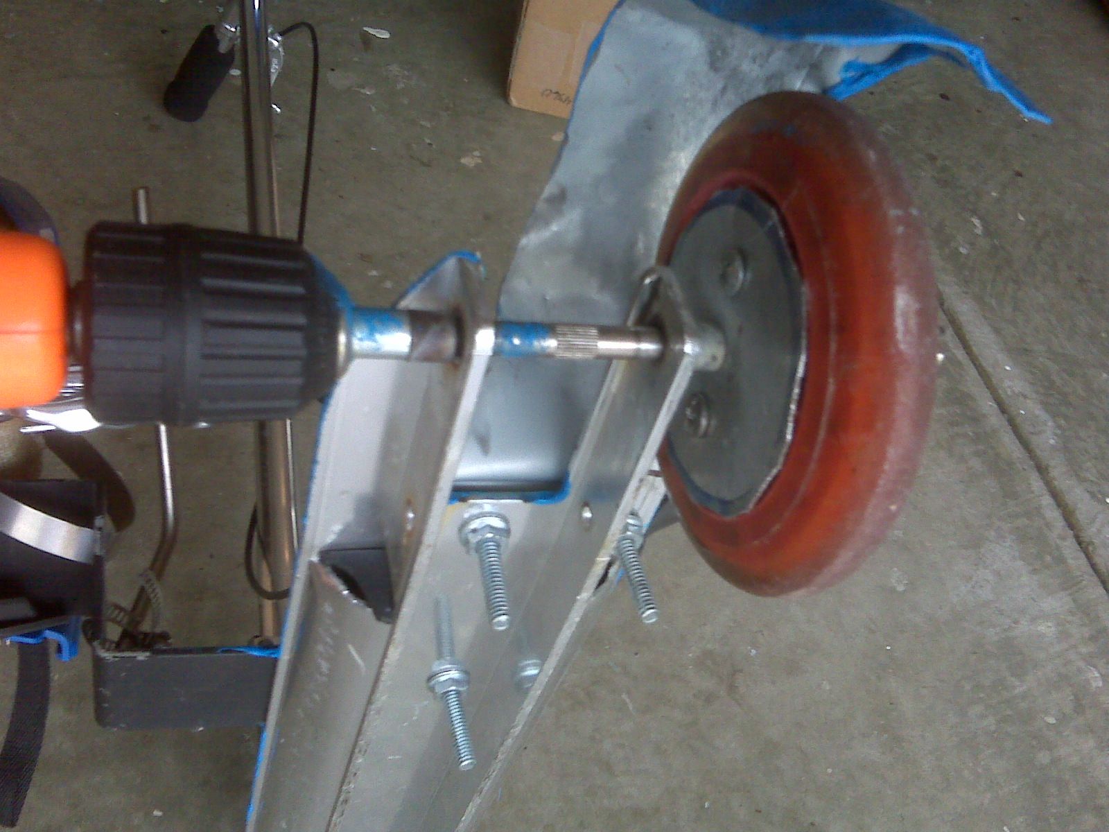 Scooter Upgrade to 18V Drill Power : 5 Steps - Instructables