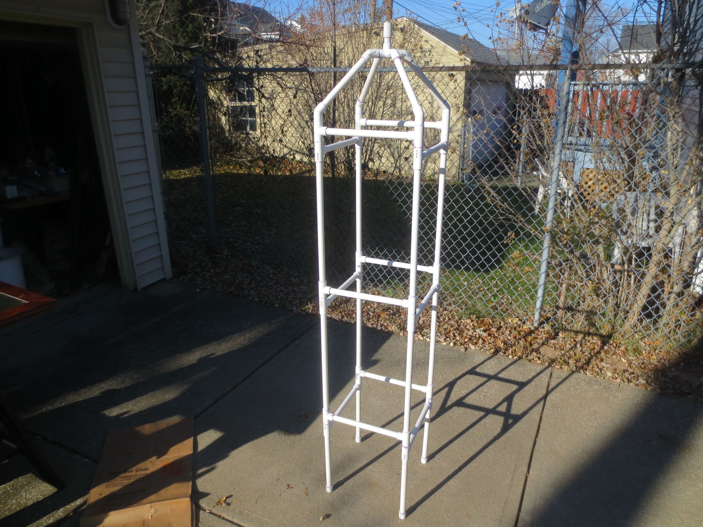 PVC Rose Arbor With a Copper Color : 9 Steps (with Pictures ...
