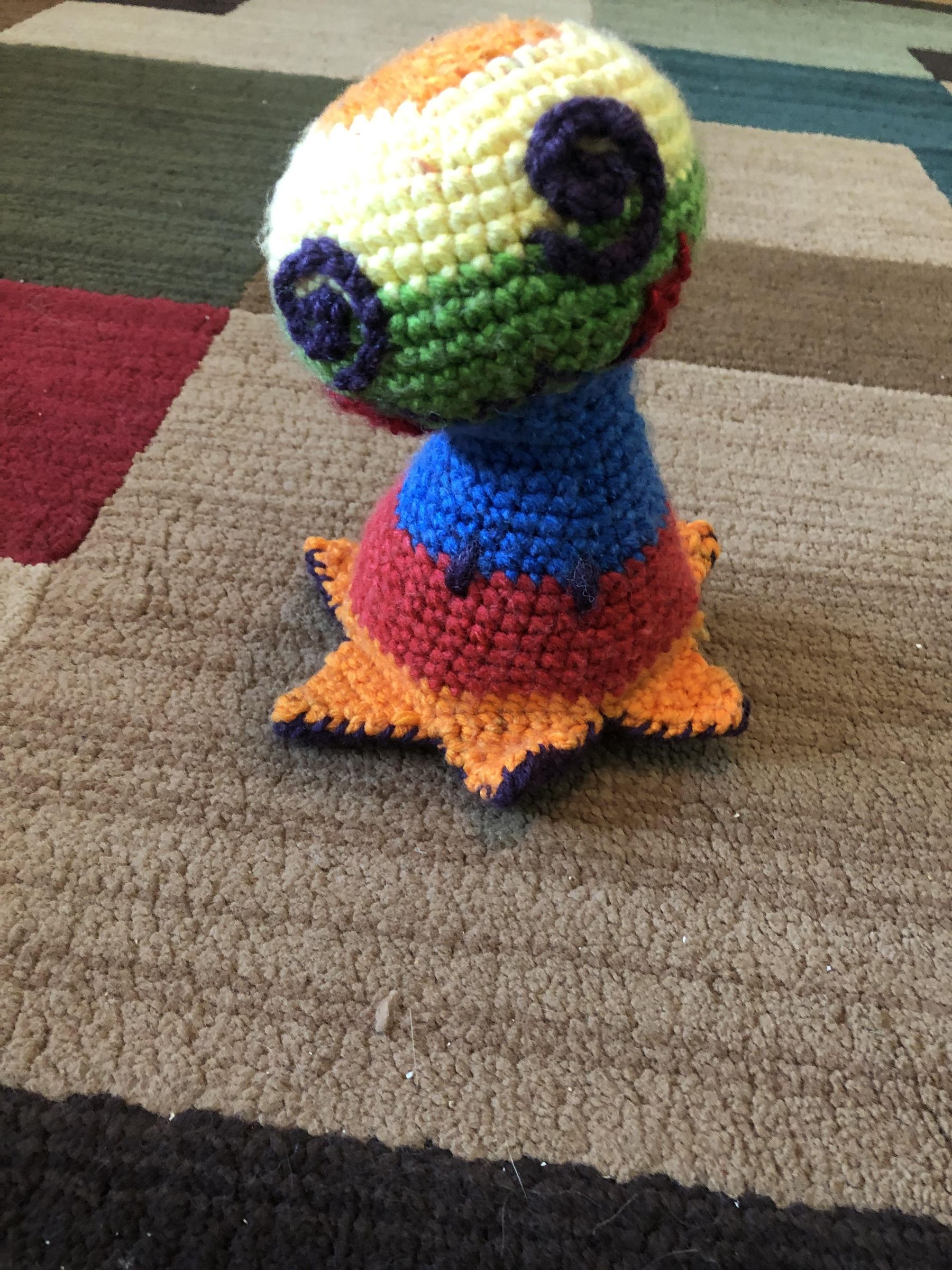 Rainbow Mimikyu! Free Crochet Pattern : 7 Steps (with Pictures ...