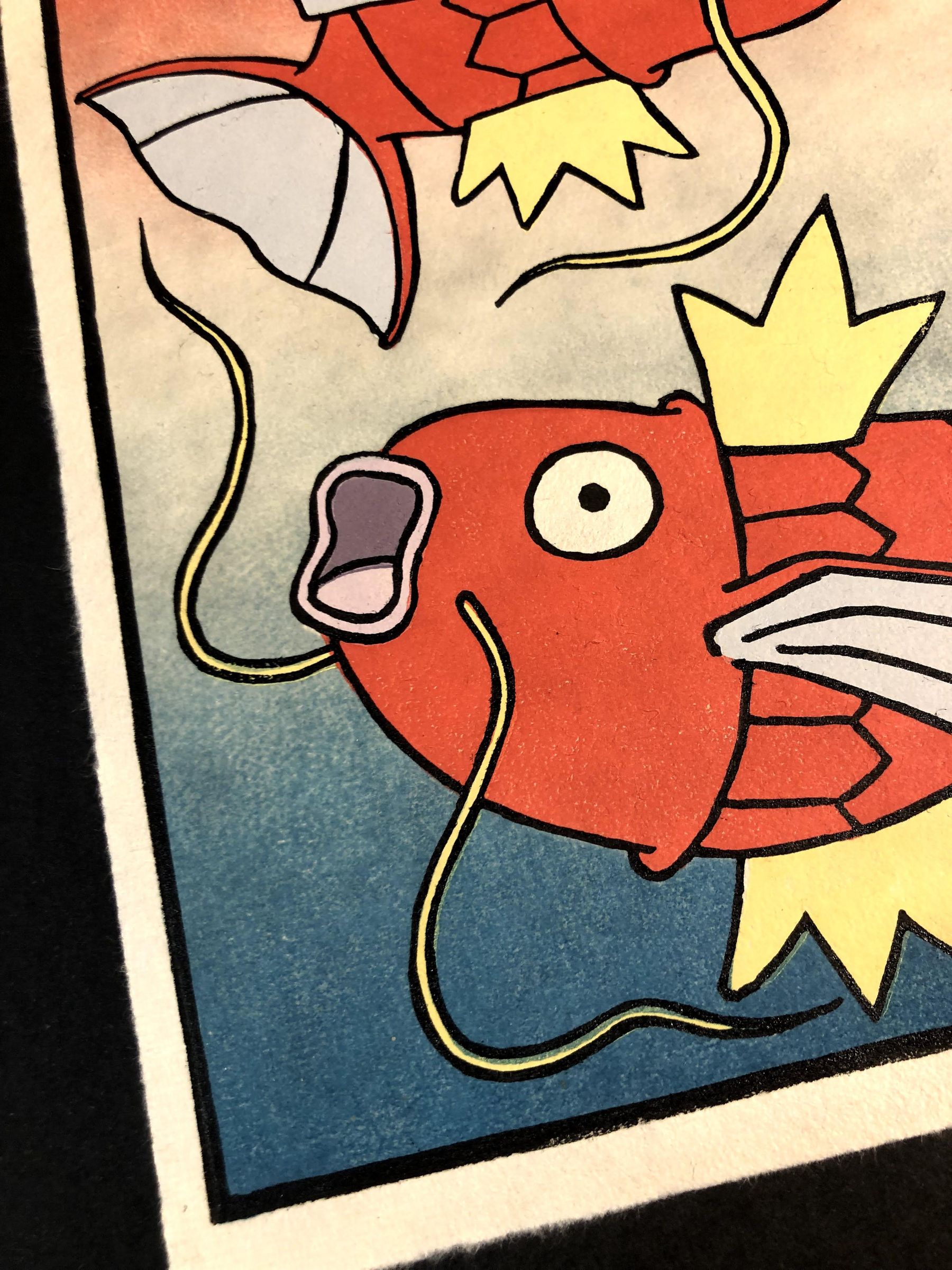 Multicolor Linocut Printmaking Feat. Magikarp : 13 Steps (with Pictures ...