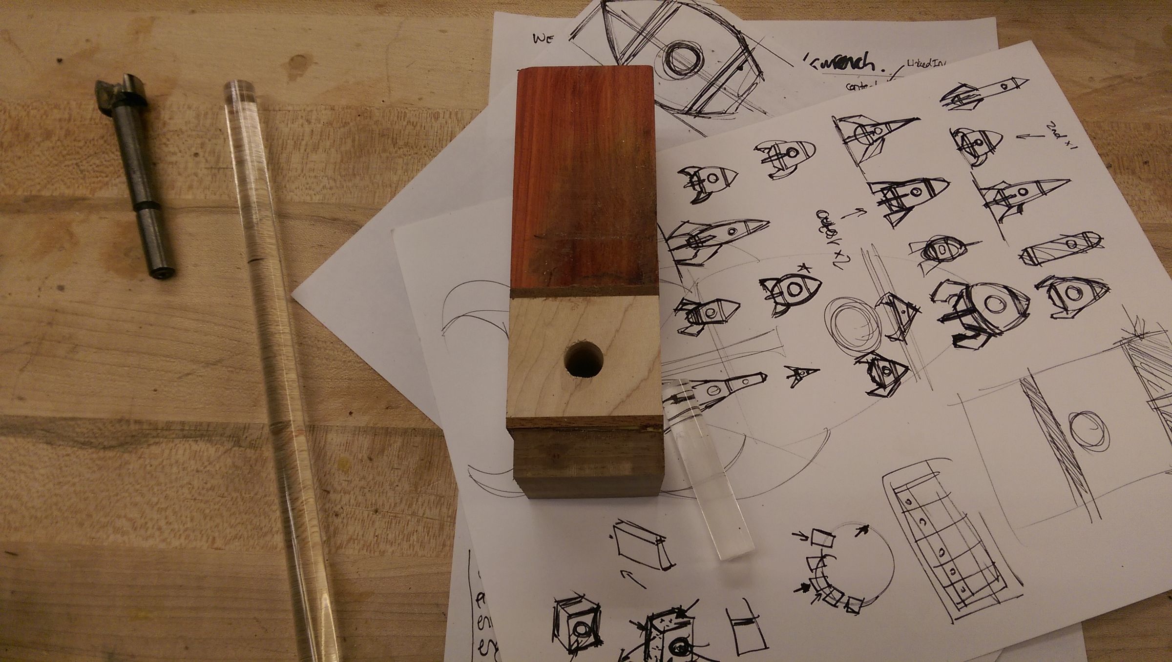 Wooden Rocket With a See-Through Window : 10 Steps (with Pictures ...