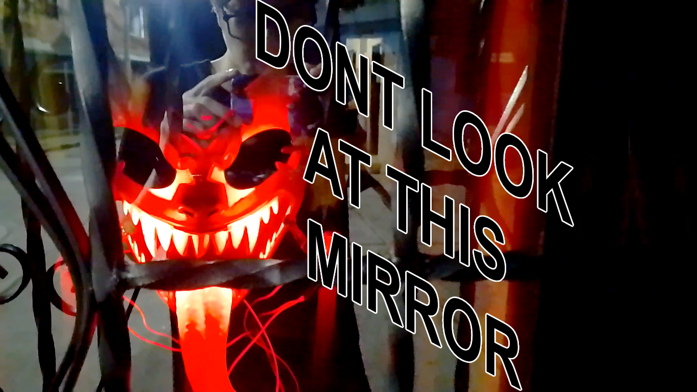 Screamer Mirror - Halloween Decoration : 4 Steps (with Pictures ...