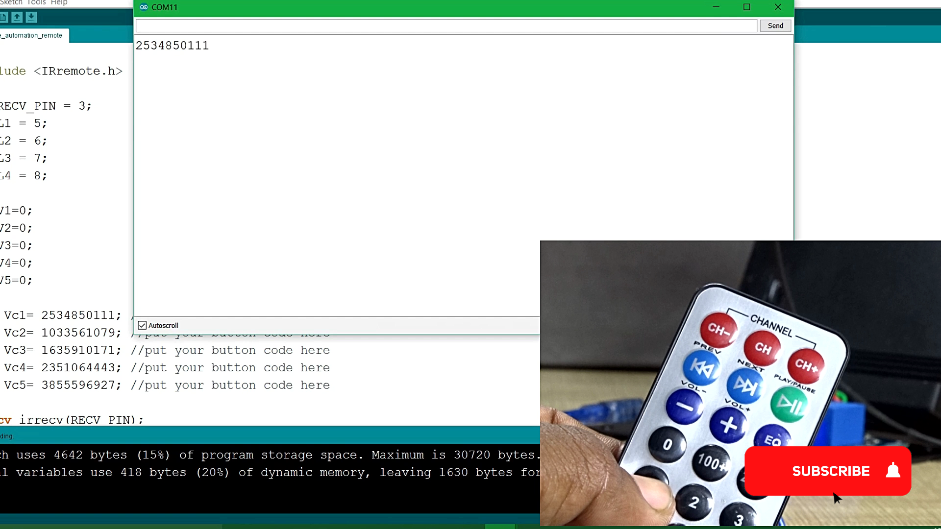 How to Control Lights Using TV Remote : 4 Steps (with Pictures ...