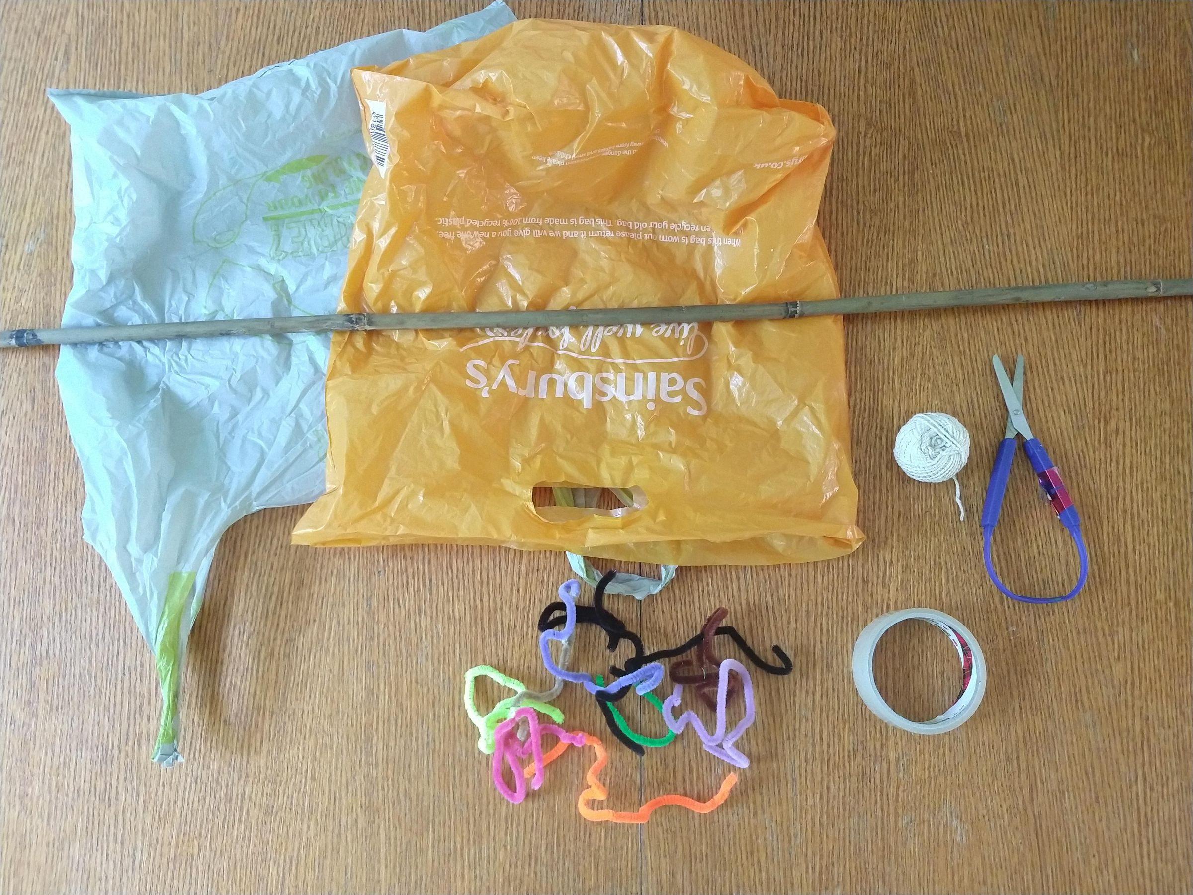 Windsock From Grocery Bags : 5 Steps - Instructables