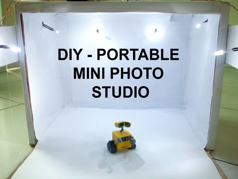 DIY - Portable Mini Photo Studio : 9 Steps (with Pictures) - Instructables