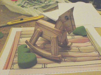 Papercraft Rocking Horse : 4 Steps - Instructables