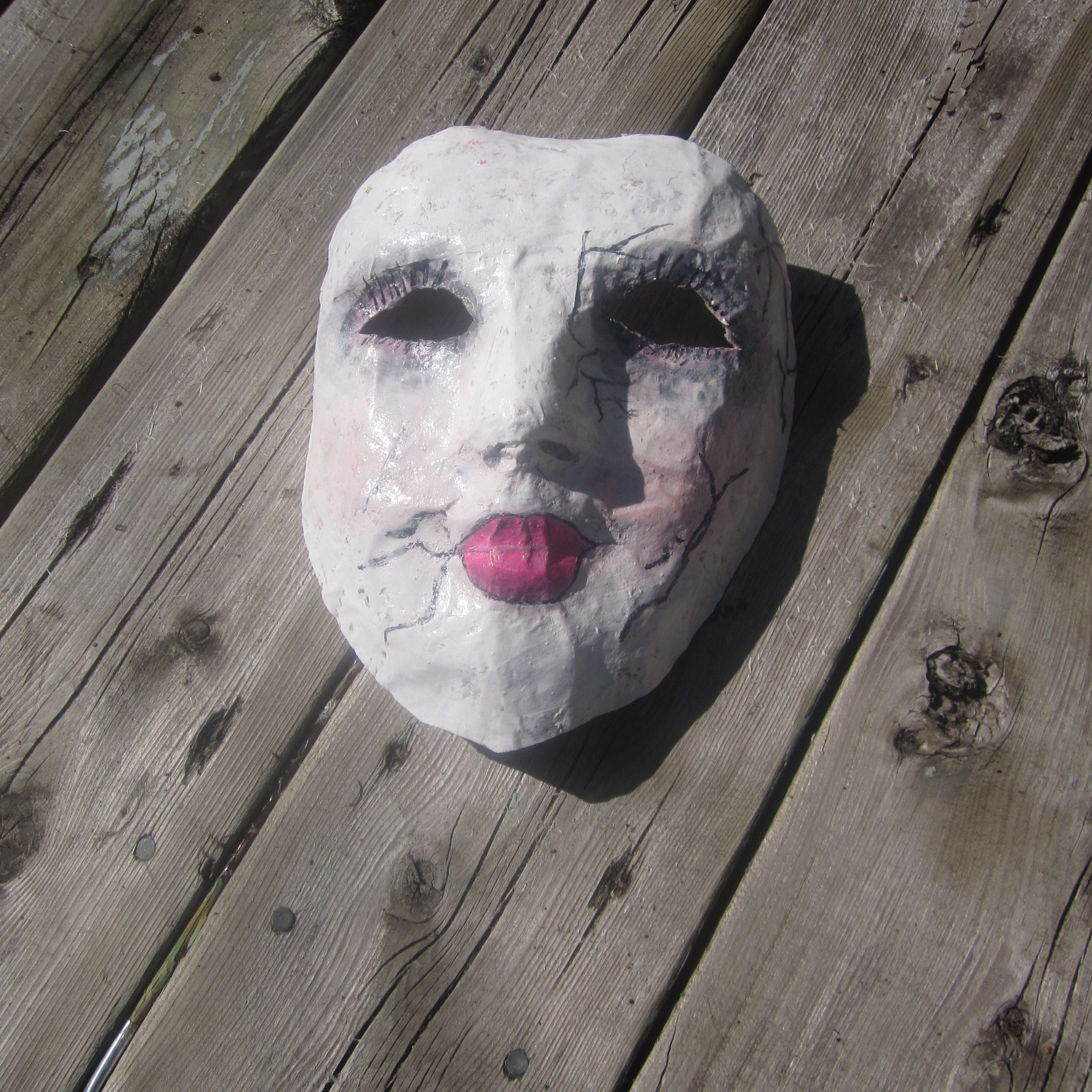 Creepy Plaster Mask