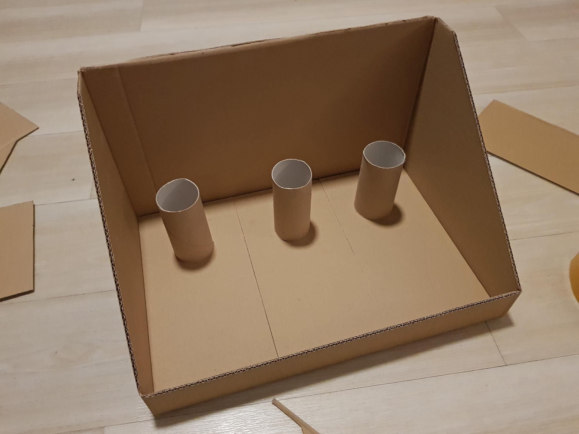 Tiered Display Stand From a Cardboard Box : 6 Steps (with Pictures ...