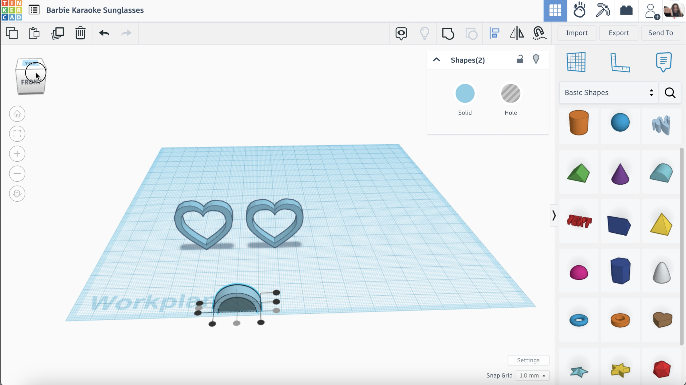 Barbie's Karaoke Voice-Activated Glasses With Voice-Responsive Light ...