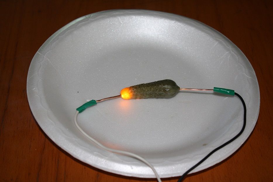 The Electric Pickle! : 7 Steps (with Pictures) - Instructables