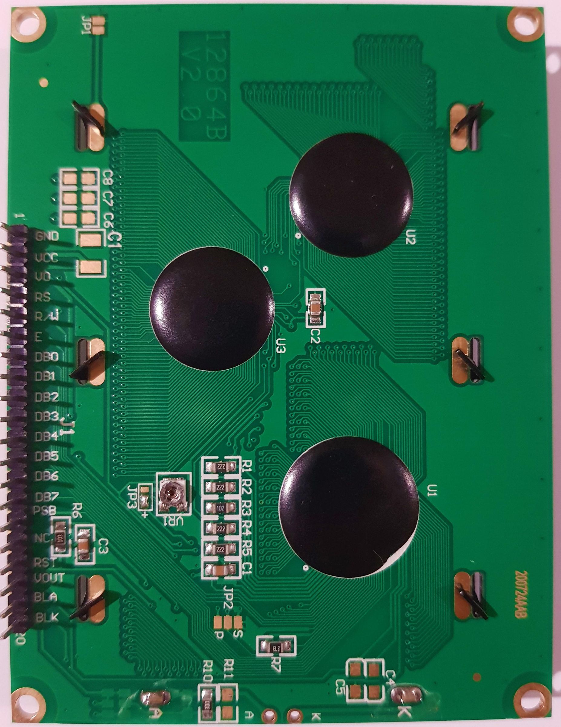 ST7920 LCD With ATmega328 in Atmel Studio Using SPI and the U8g2 ...