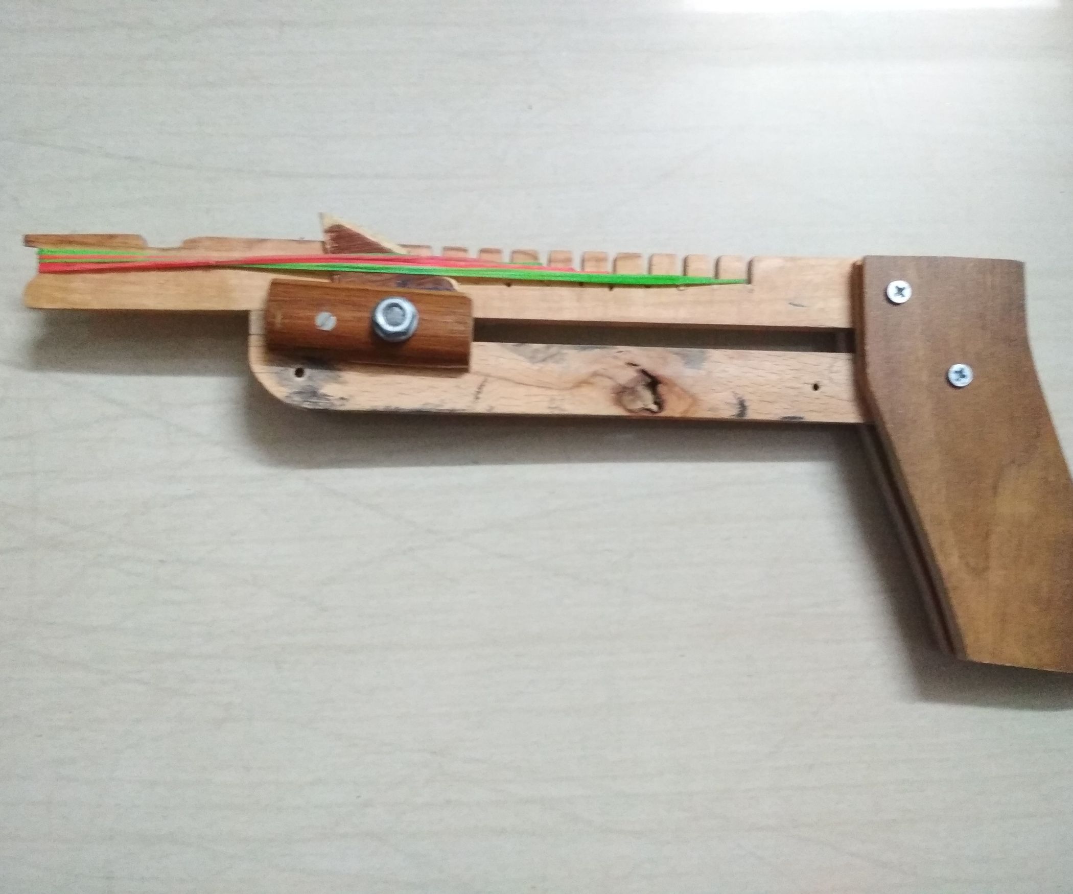 Short Gun : Rubber Band : 7 Steps - Instructables
