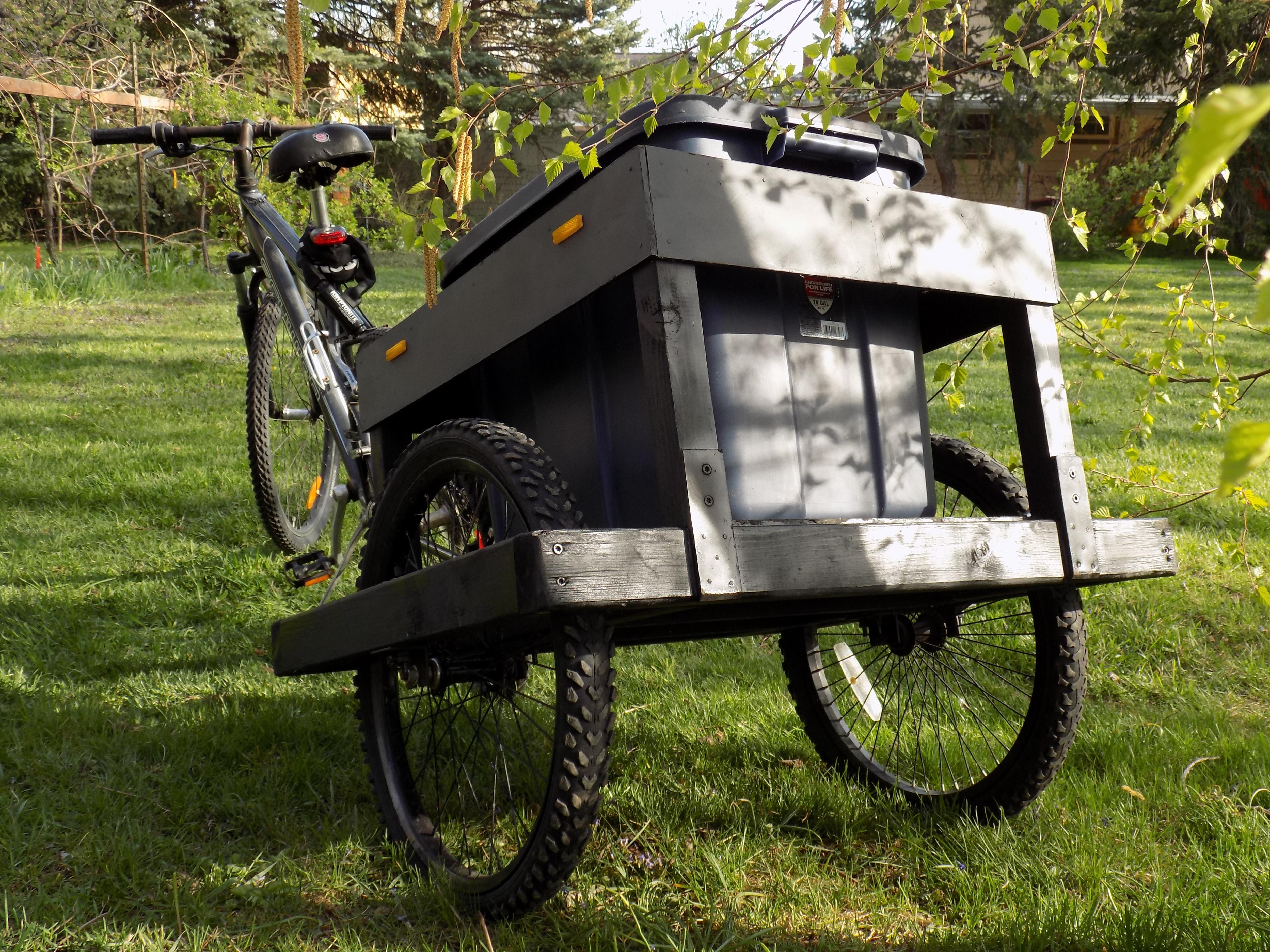 Design Your Own Super Slick Bike Trailer and Hitch Using Tinkercad : 12 ...