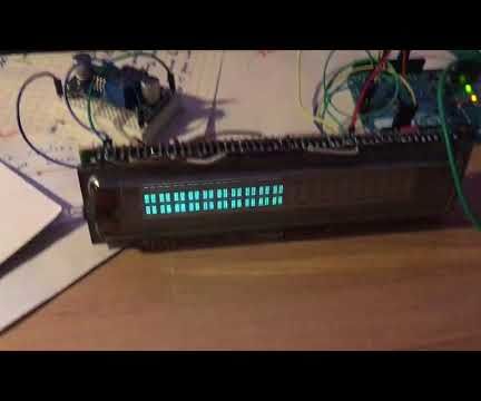 Audio Level Meter From an Upcycled VFD : 7 Steps - Instructables