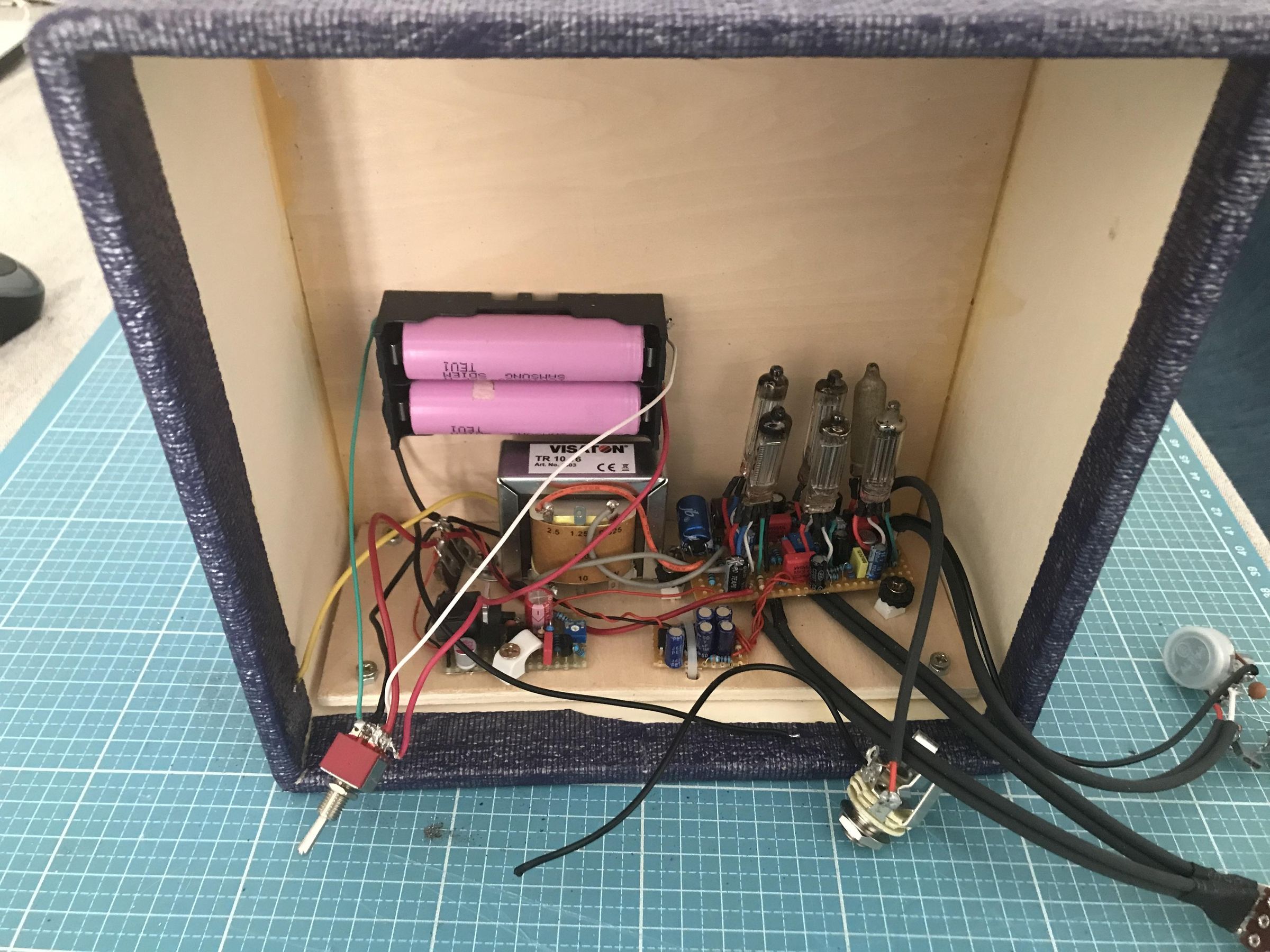 Push-pull Tube Amplifier Using Subminiature Tubes for Guitar : 6 Steps ...