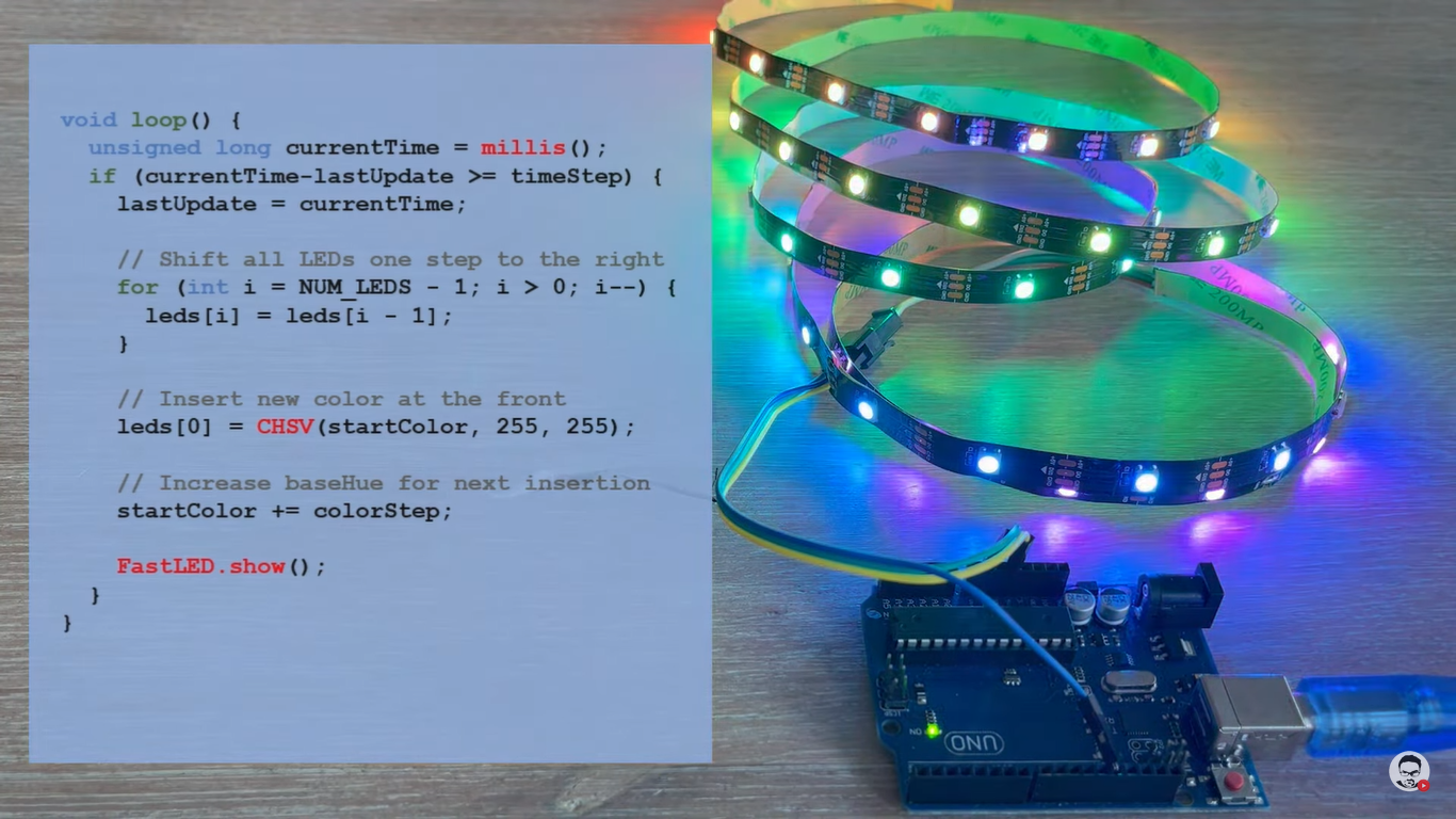 How to Control LED Strips With Arduino – Part 3: Individually ...