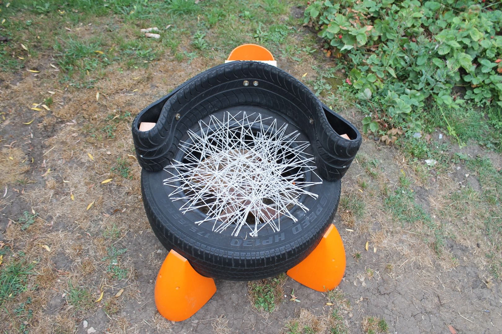 Upcycled Tyre Chair : 6 Steps (with Pictures) - Instructables