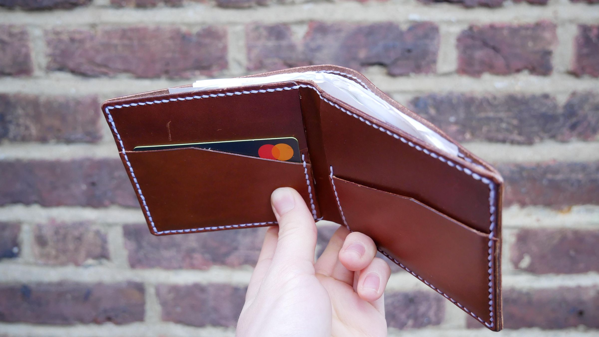 Make a Classy Bi-fold Leather Wallet : 5 Steps (with Pictures ...