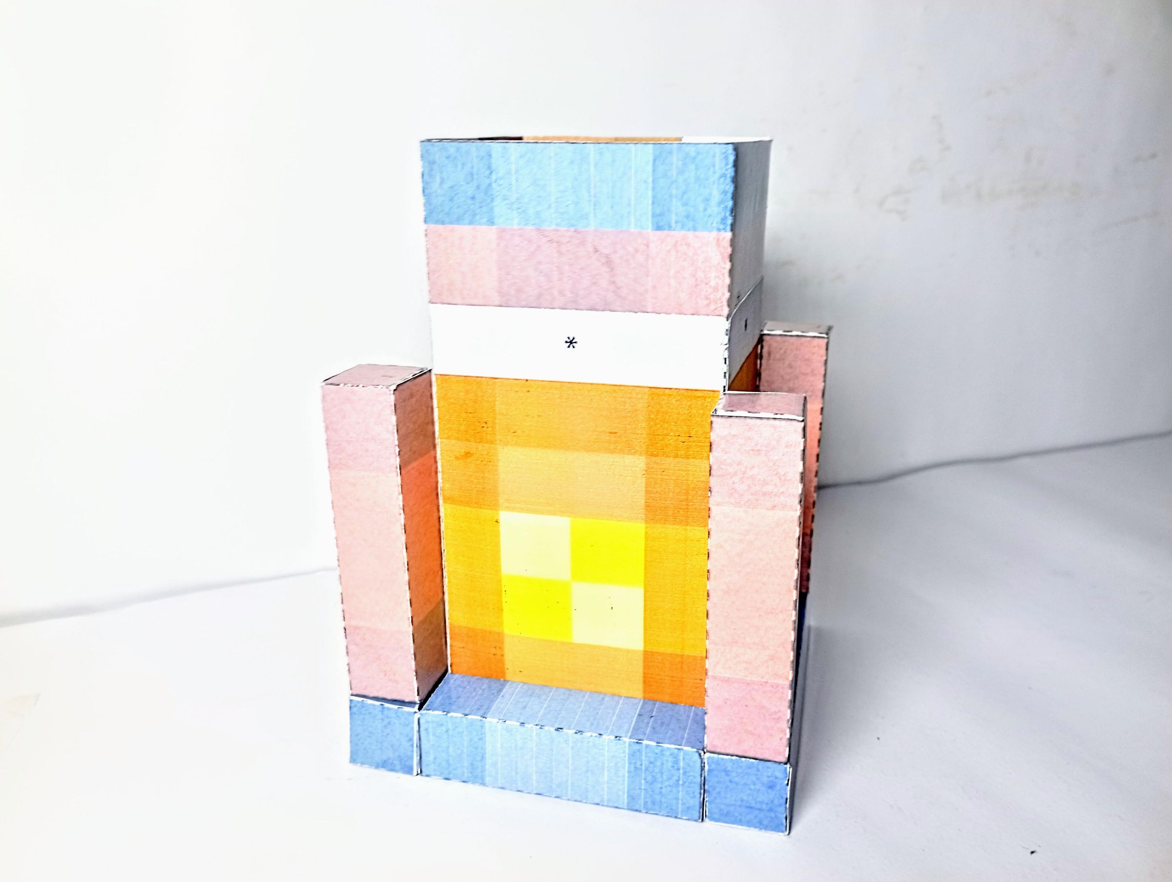 Minecraft Lantern Papercraft – Easy Cardstock Build : 7 Steps (with ...