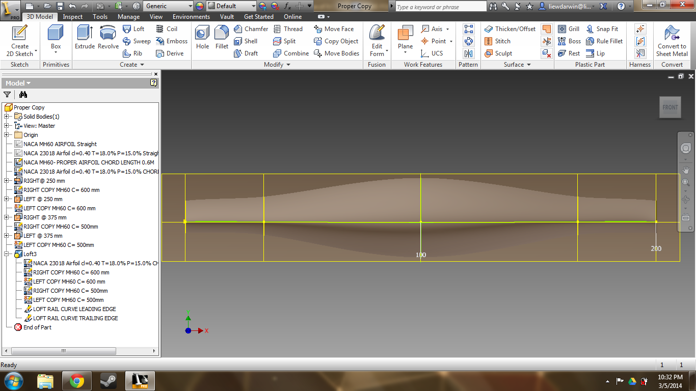 Flying Wing Glider Project - Step-by-Step Guide in Autodesk Inventor ...