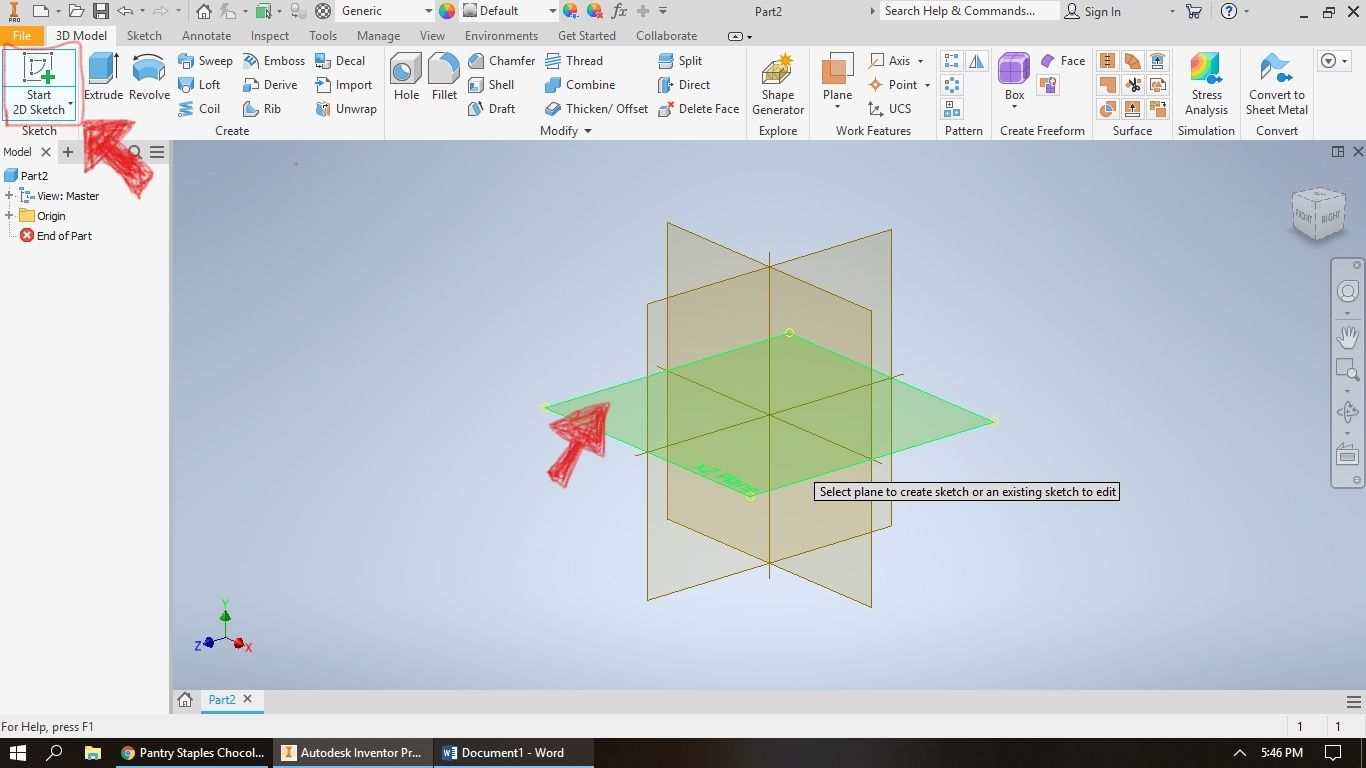 A Bracket for a Wheel Assembly on Autodesk Inventor : 20 Steps ...