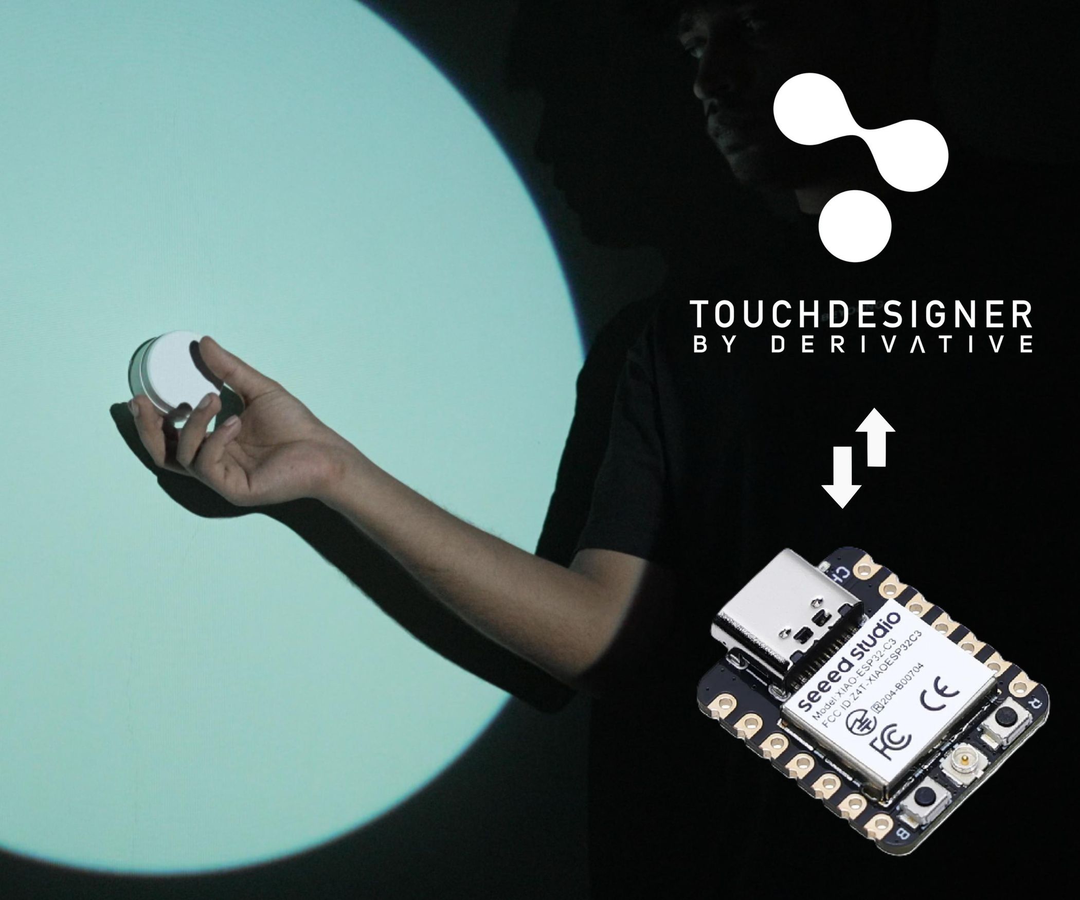 Touch Designer Wireless Controller: Encoder & Button With XIAO ESP32 ...