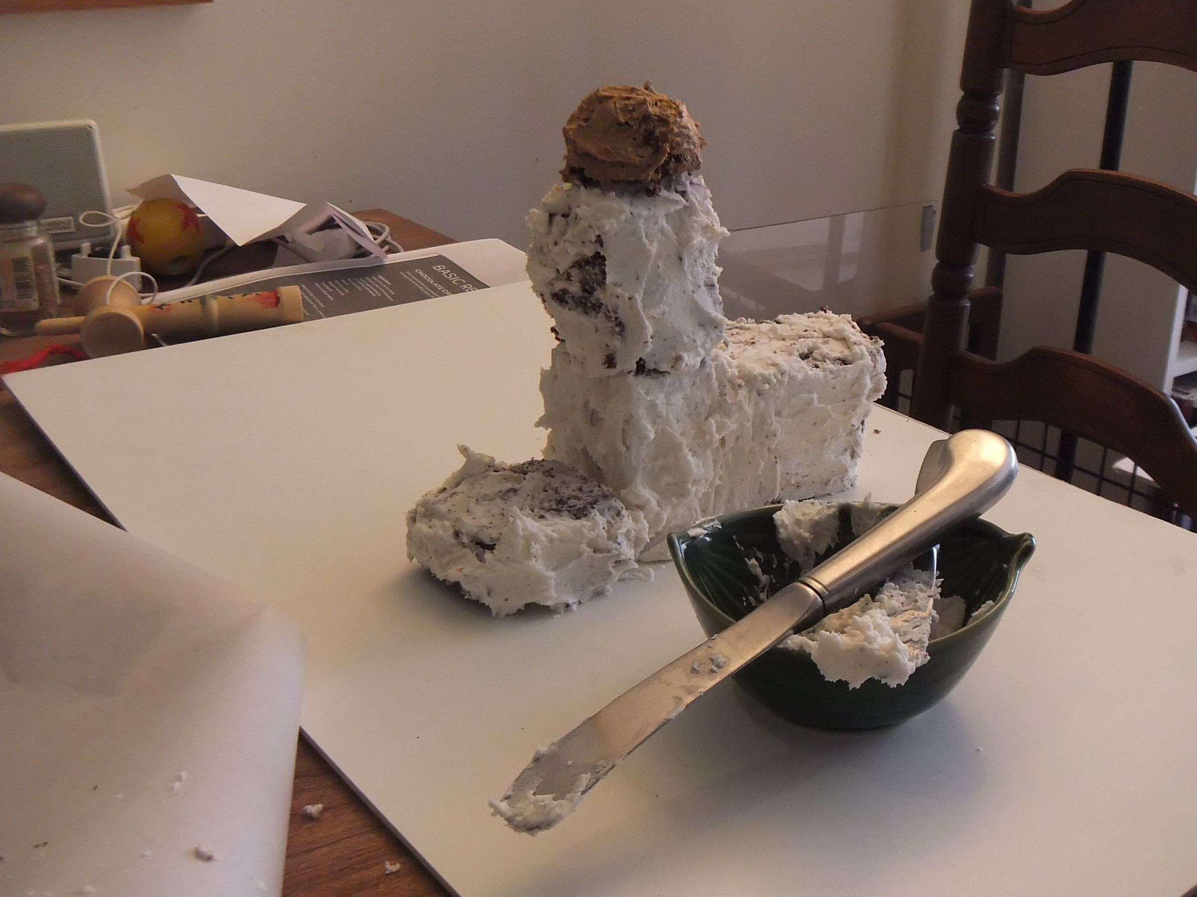 Cake Construction - Mission Santa Cruz, Mt. McKinley & Stone Quarry : 4 ...