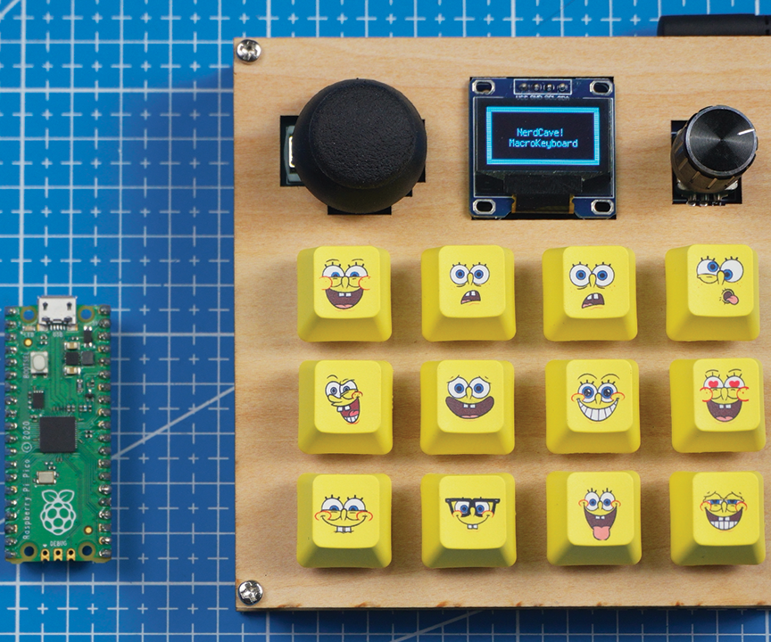 DIY Macro Keyboard With Joystick Mouse : 7 Steps - Instructables