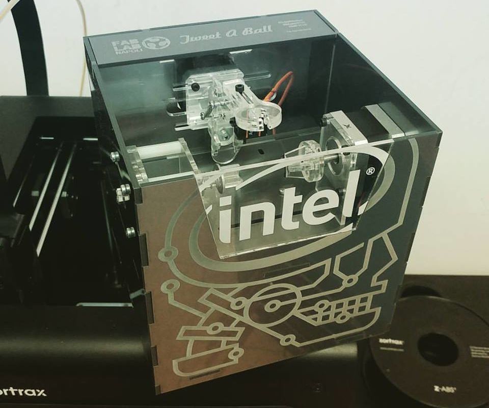 IntelMaker - Tweet a Ball (TaB) : 5 Steps (with Pictures) - Instructables