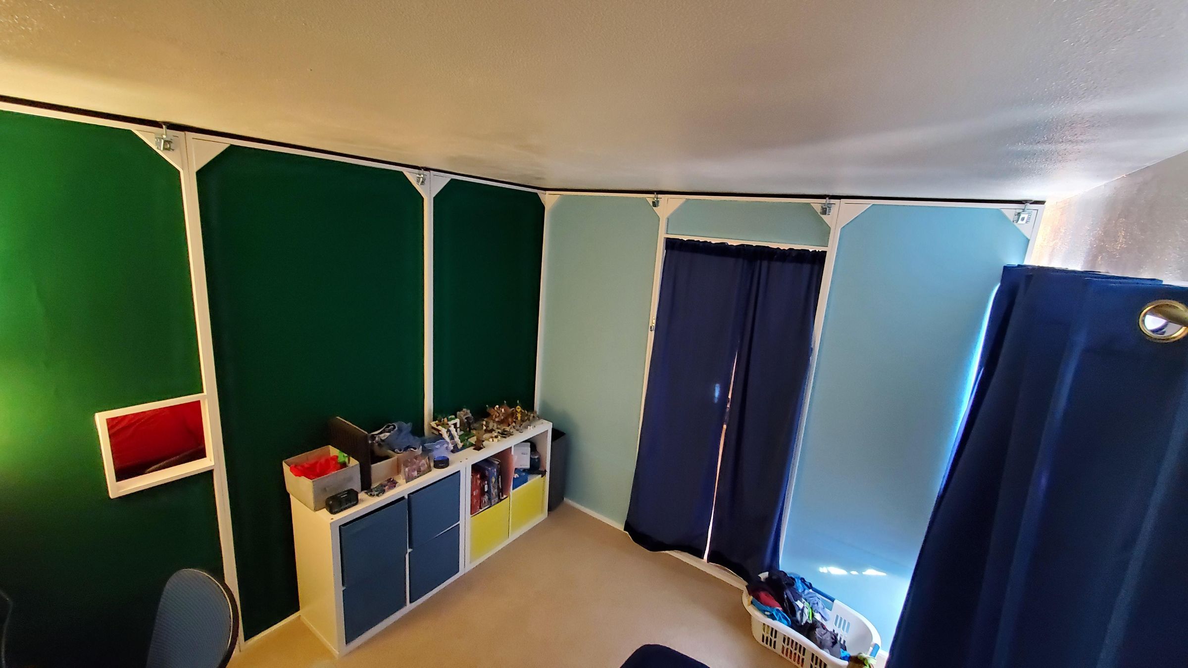 Lightweight Room Dividers, a Temporary Wall for Renters : 13 Steps ...