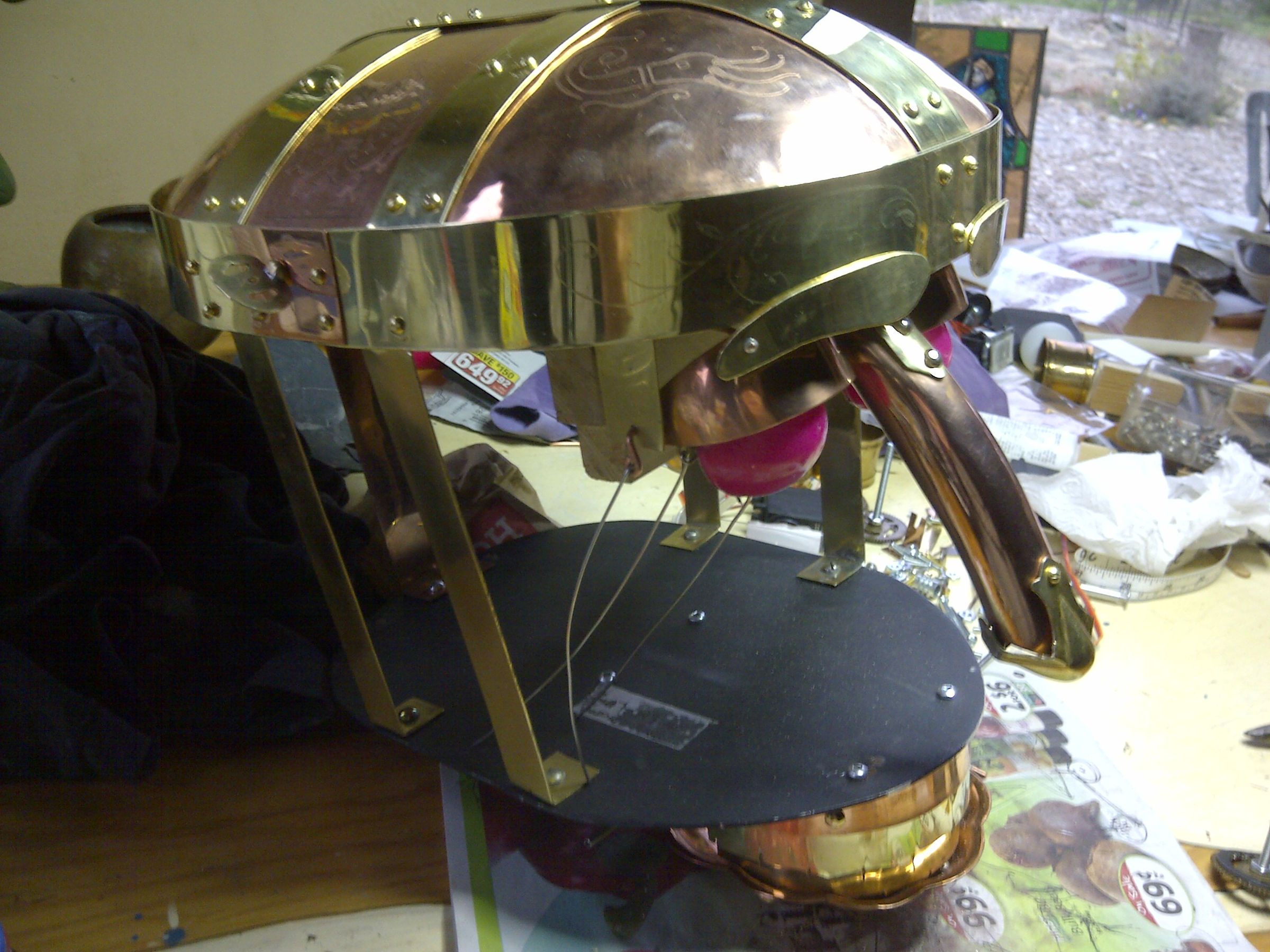 Steampunk Style Demi-droid EZ-Robot Controlled - Instructables