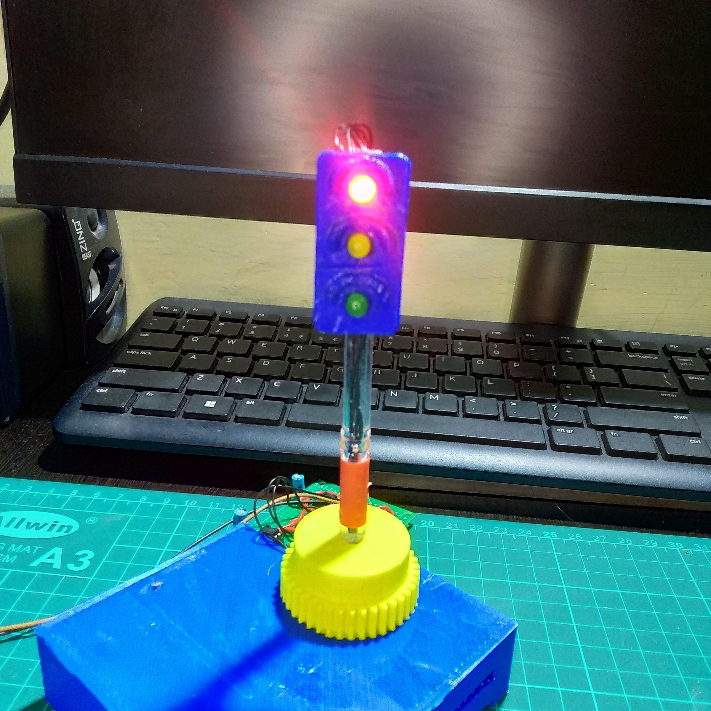 Print, Light, Stop: a Mini 3D Printed Traffic Signal : 6 Steps (with ...