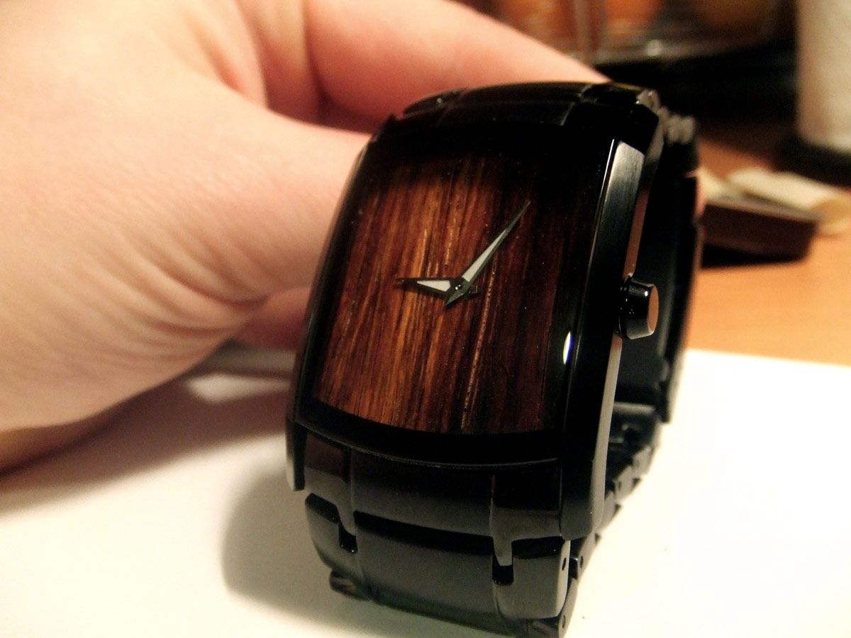 Wooden Faced Wristwatch : 6 Steps (with Pictures) - Instructables